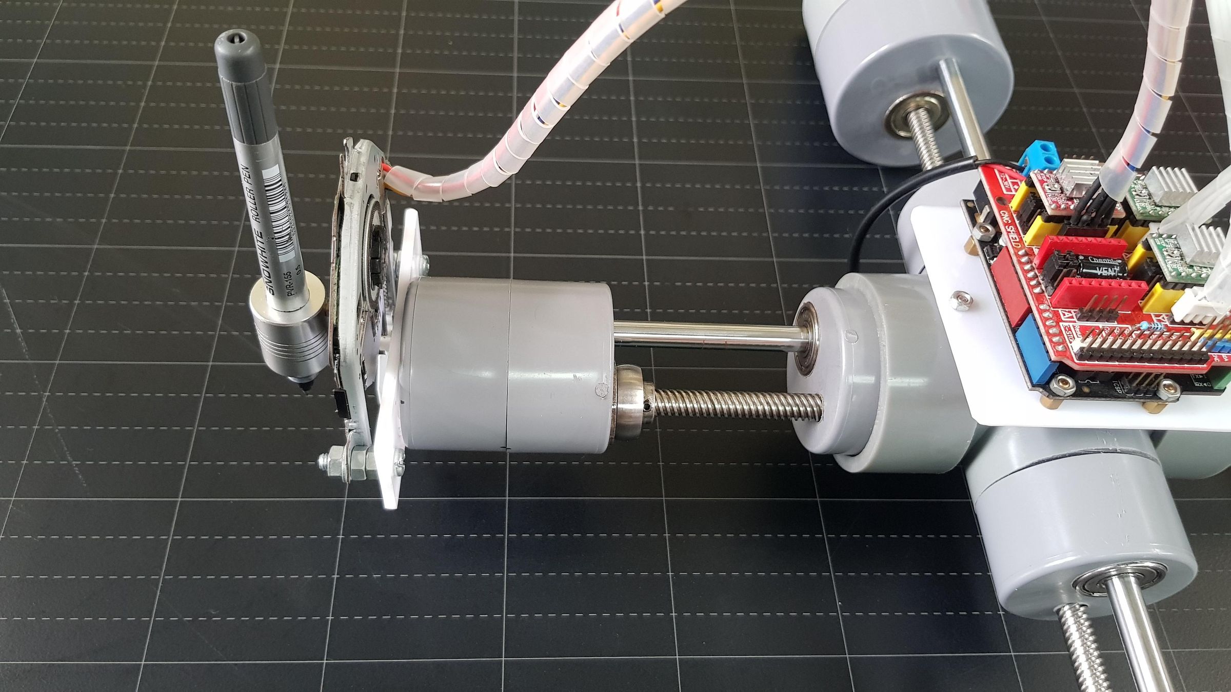 P-CNC Plotter Disguised As a Quadruped Robot : 13 Steps (with Pictures ...