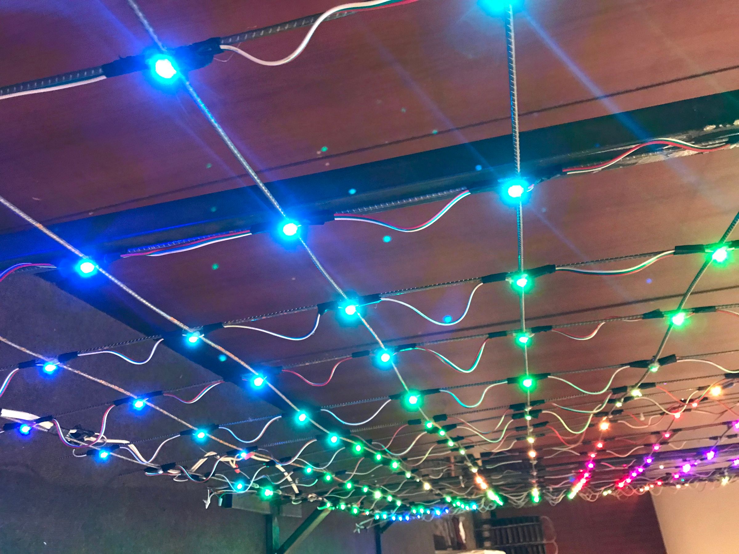 Huge Flexible Transparent LED Matrix Under $150. Easy to Make. : 8 ...