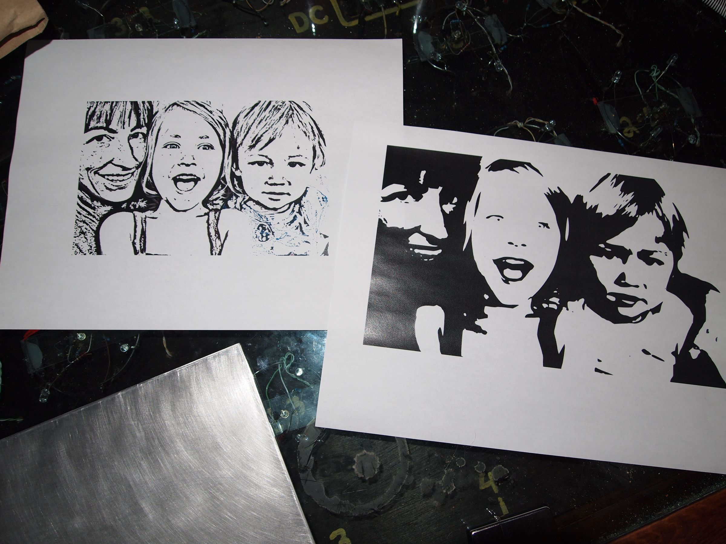 Etch a Family Portrait : 10 Steps (with Pictures) - Instructables