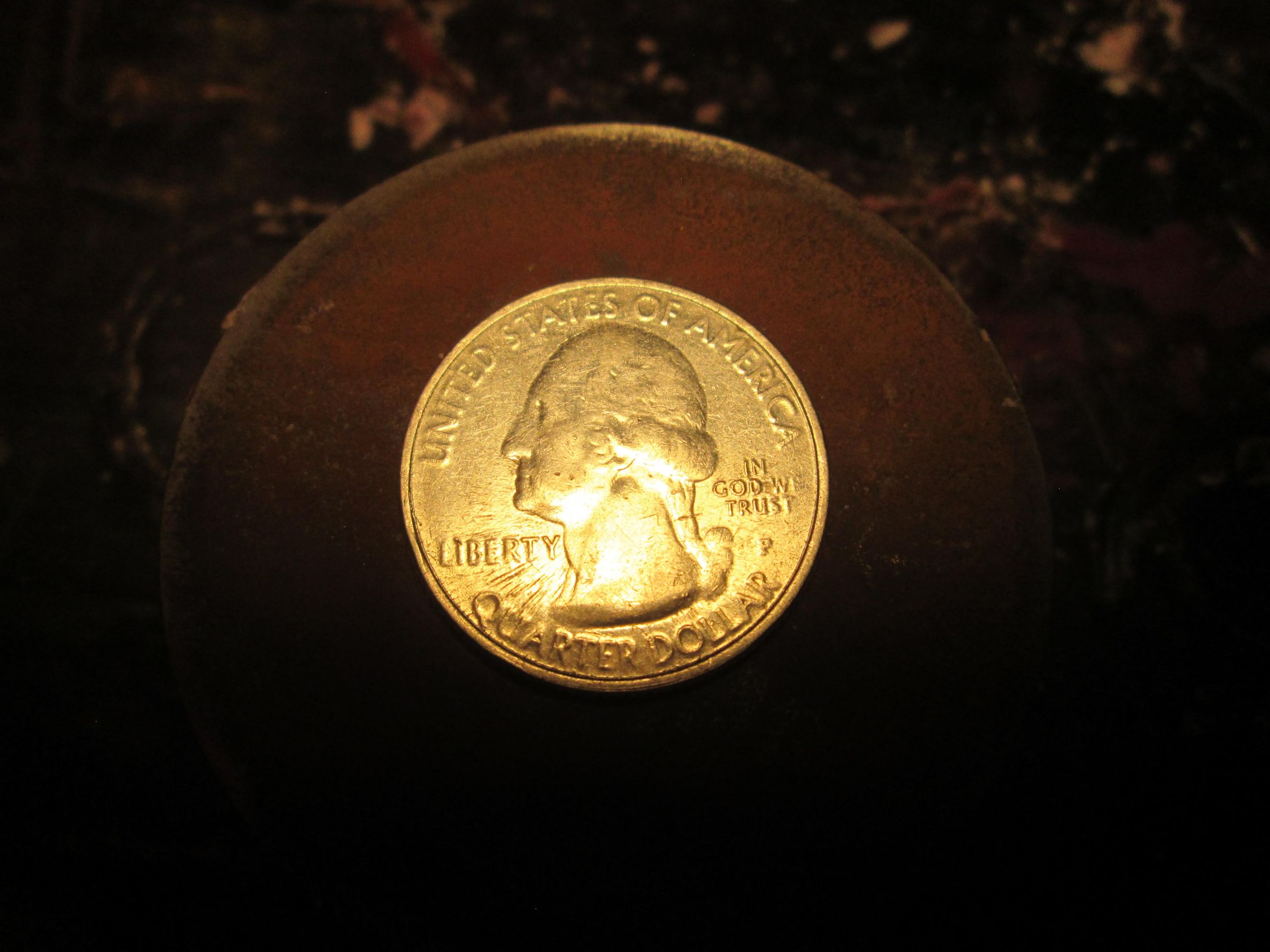 DIY Beautiful Coin Ring Out of a Clad Quarter : 6 Steps (with Pictures ...