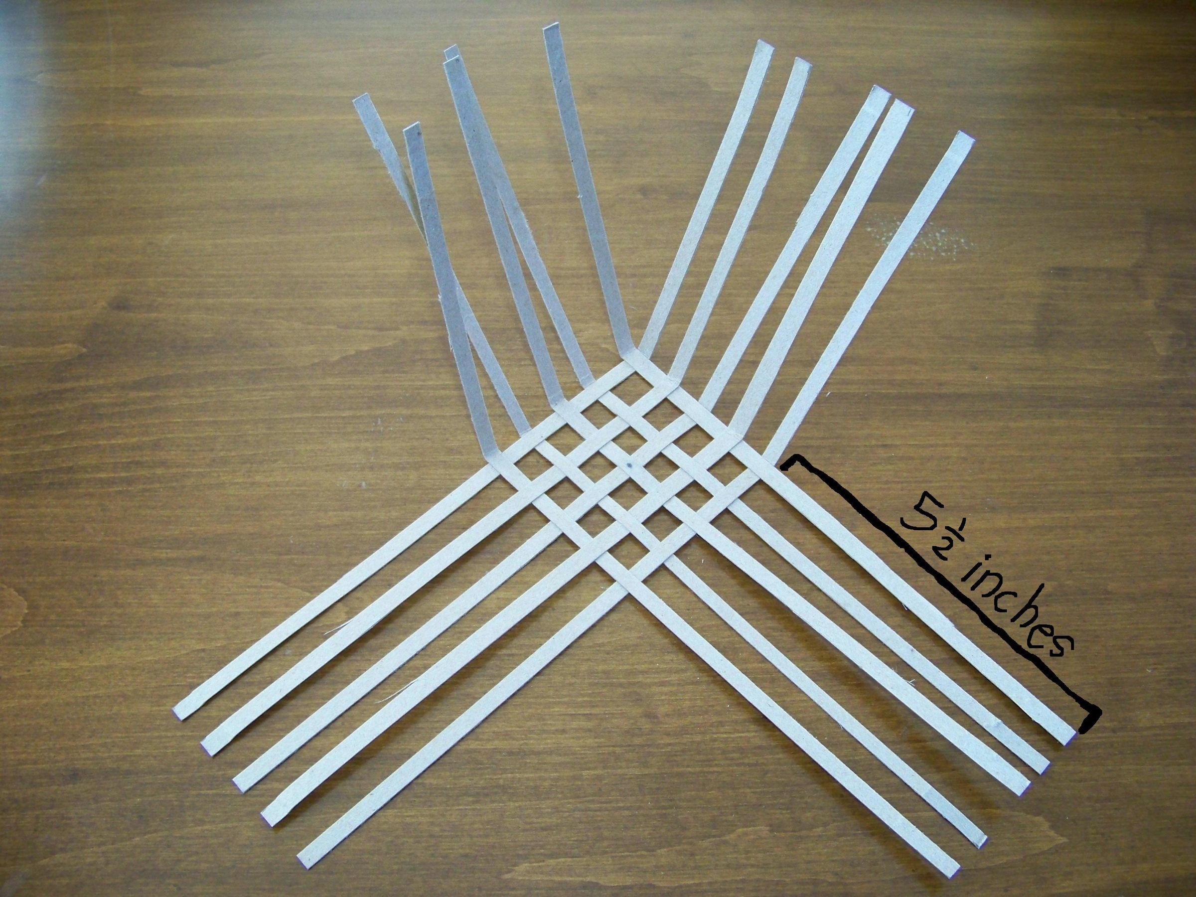 Cardboard Square Basket : 11 Steps - Instructables