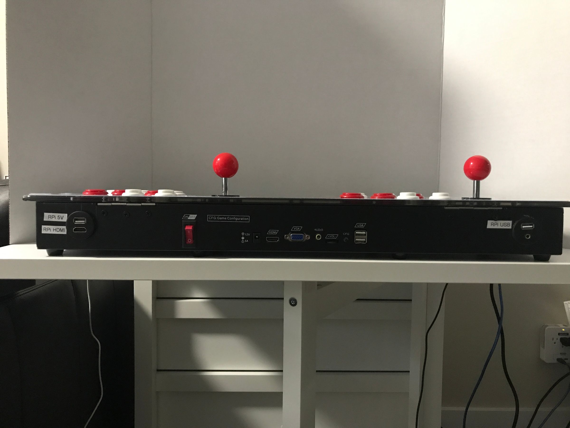 Raspberry Pi Inside Pandora's Box Arcade SuperGun System : 9 Steps ...