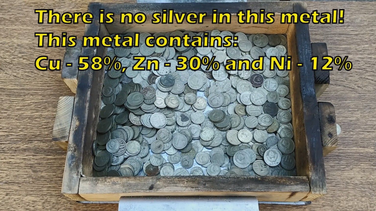 German Silver From Coins. Melting Nickel Silver and Casting Bars : 6 ...