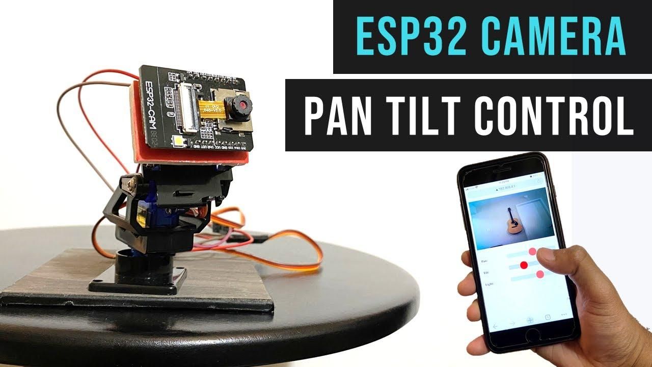 DIY Pan Tilt Control Using Servos for ESP32 Cam ! WiFi Security Camera : 8 Steps - Instructables