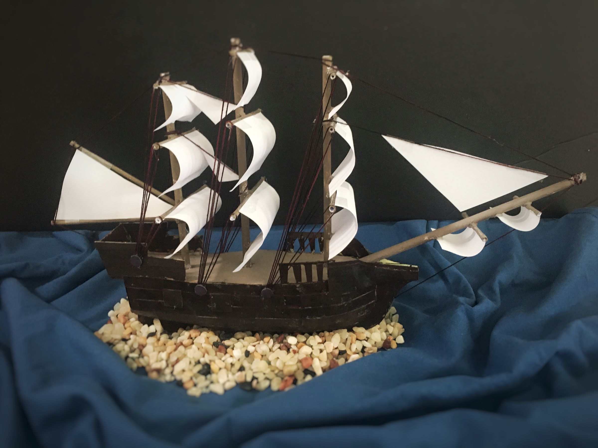 Model Ship From Paper and Cardboard : 15 Steps (with Pictures ...