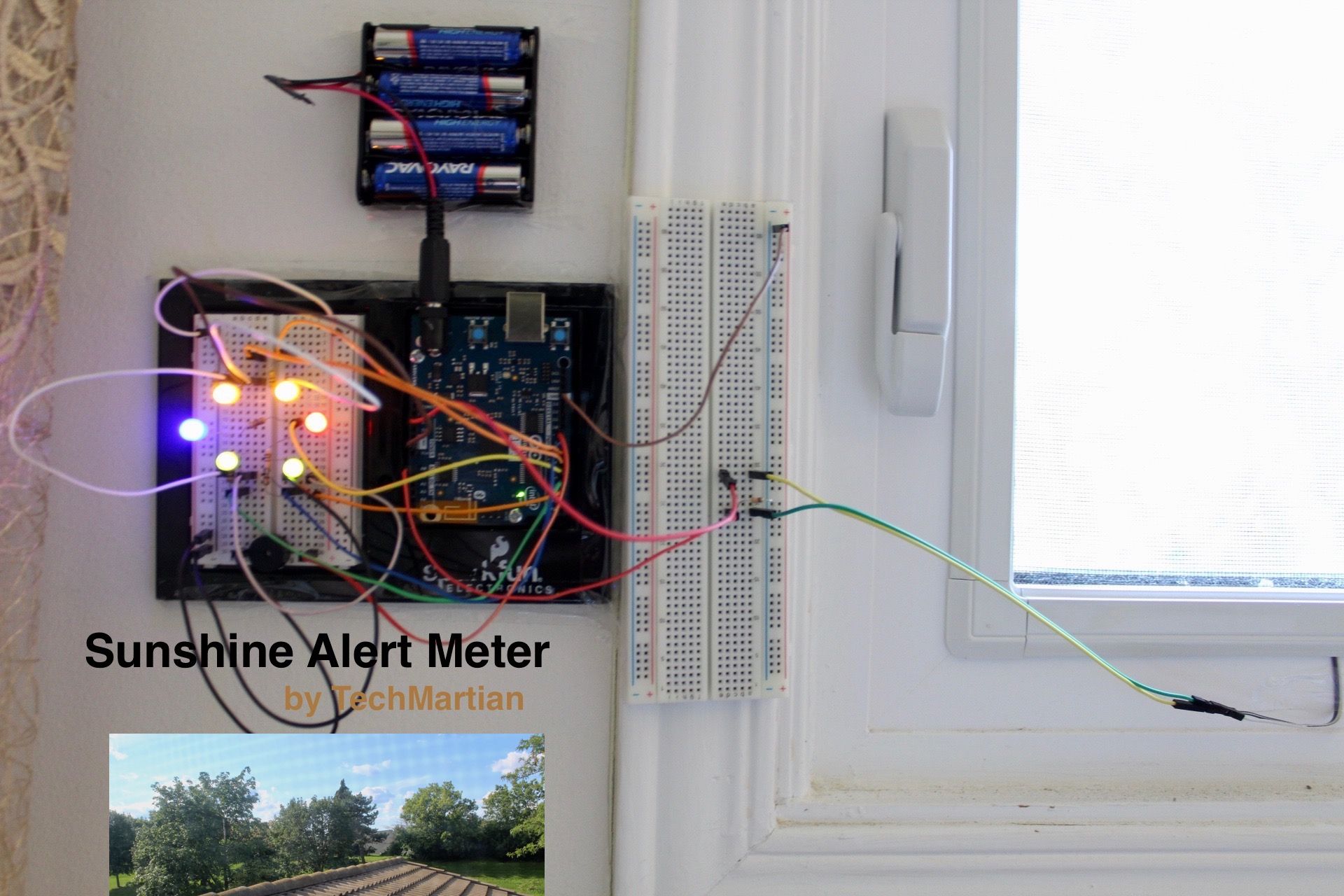 Sunshine Alert Meter : 8 Steps - Instructables