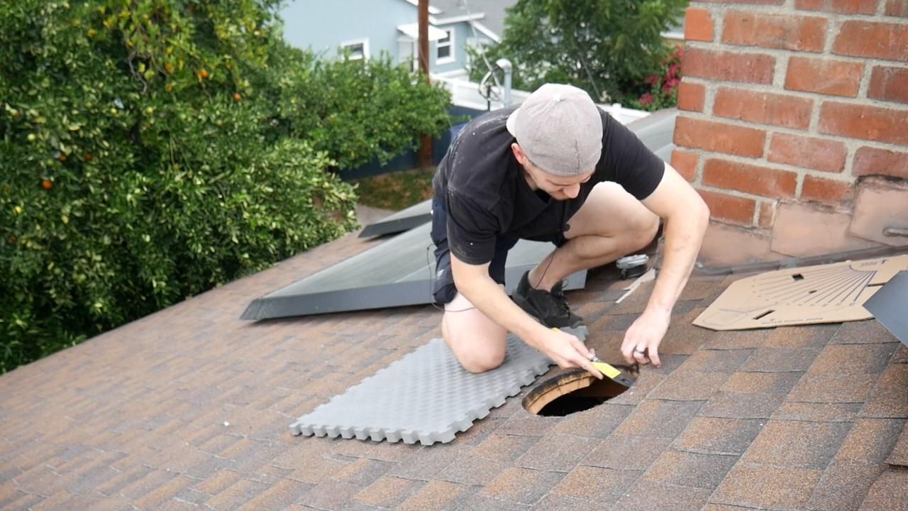 Easy Whirlybird Roof Turbine Install : 9 Steps (with Pictures ...