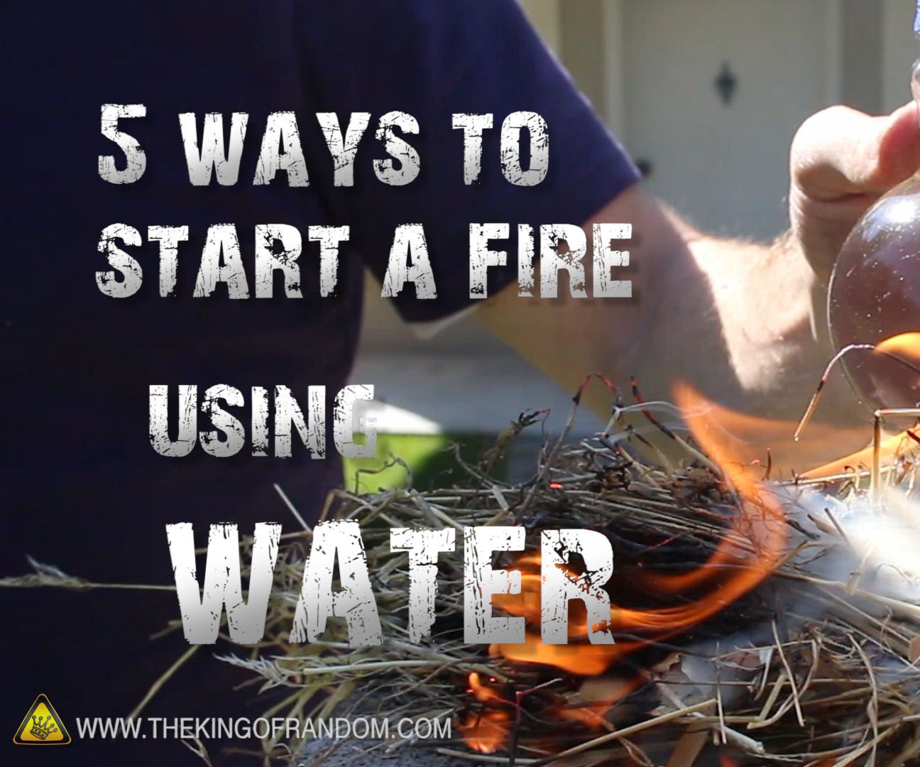 5 Ways to Start a Fire, Using Water : 7 Steps (with Pictures ...
