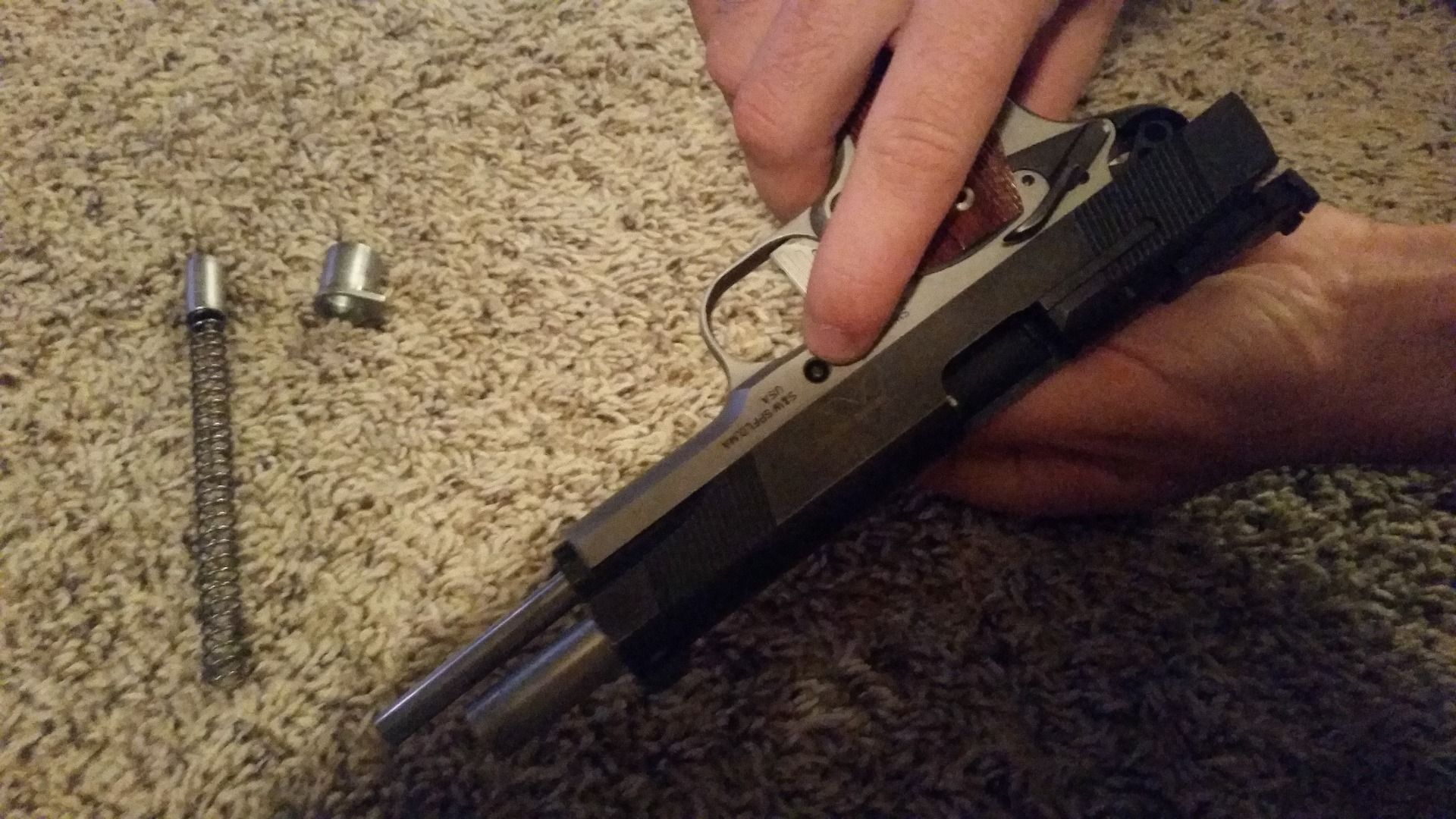 How to Field Strip a 1911 : 4 Steps - Instructables