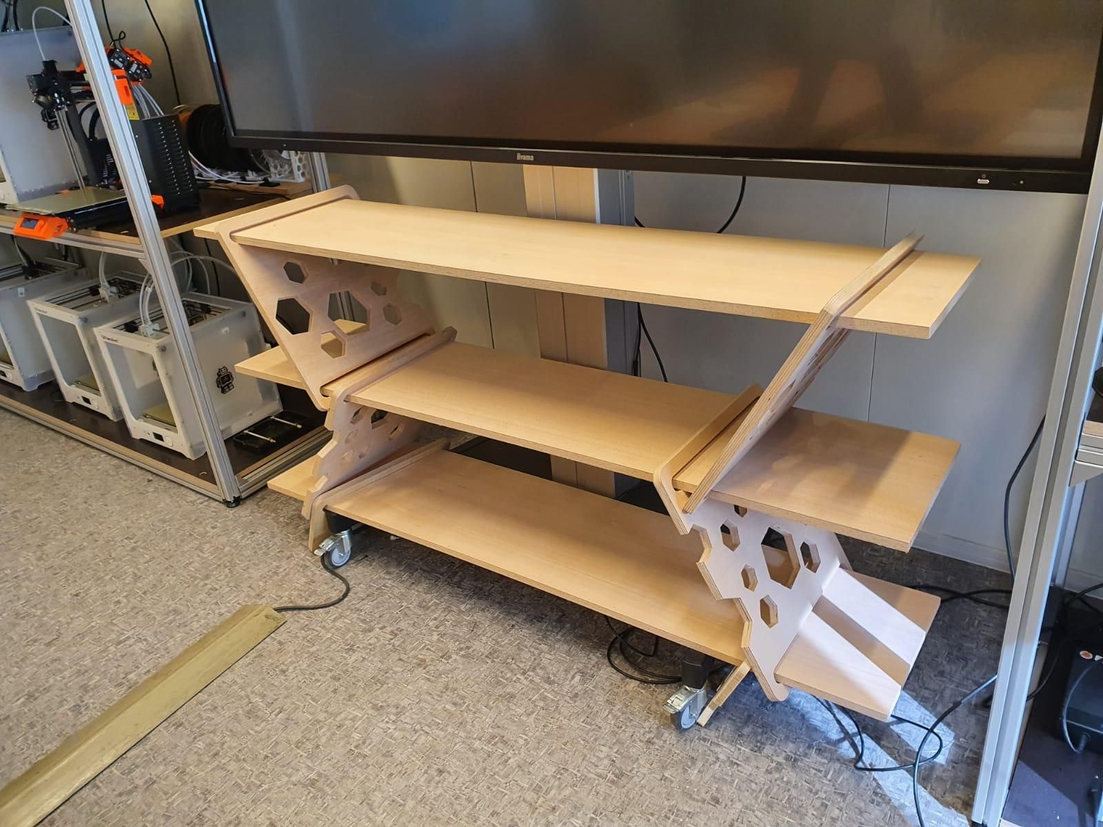 CNC Polygon Shelf : 4 Steps - Instructables