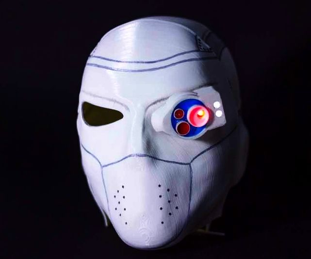How to Make Deadshot Mask From Suicide Squad : 6 Steps (with Pictures ...