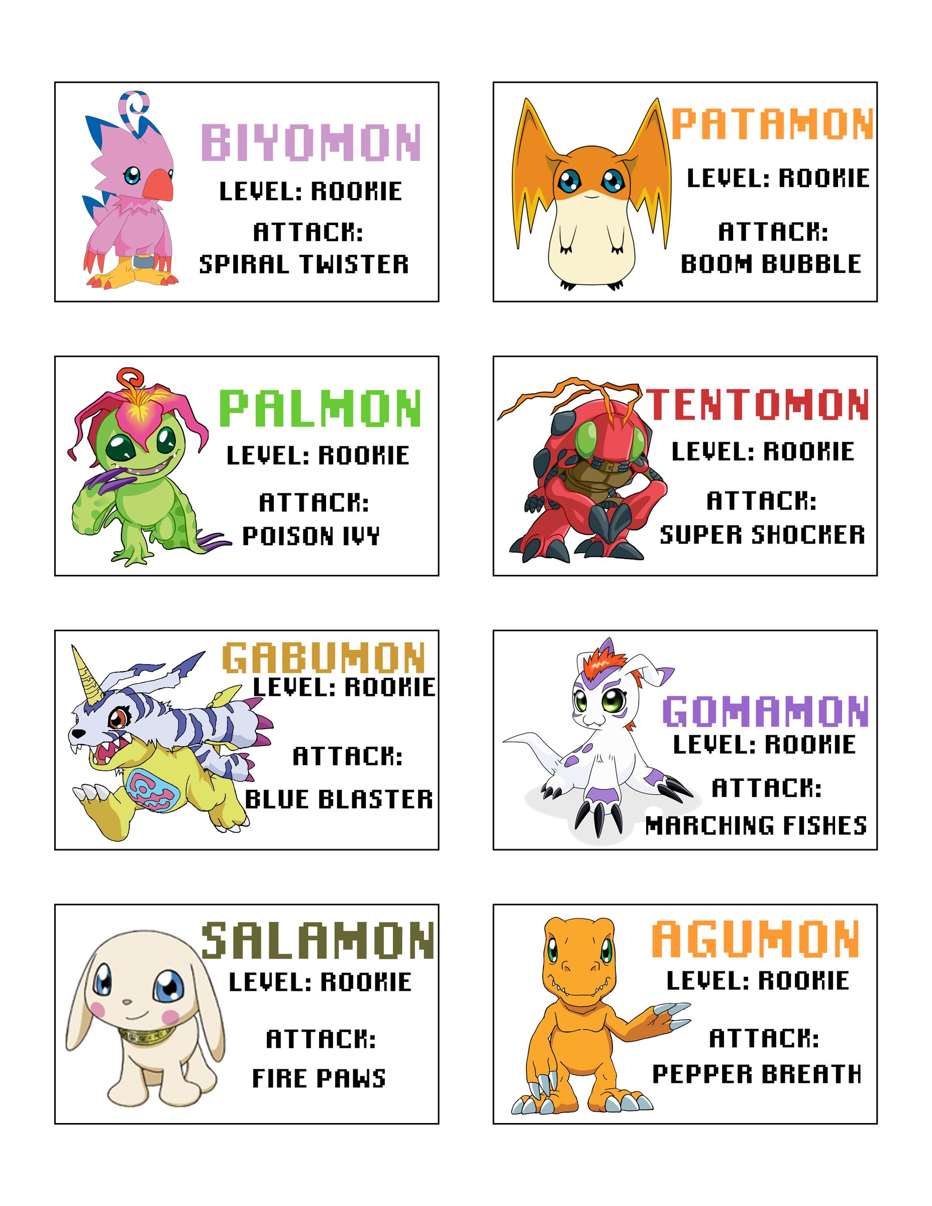 Digimon Birthday Party : 17 Steps - Instructables