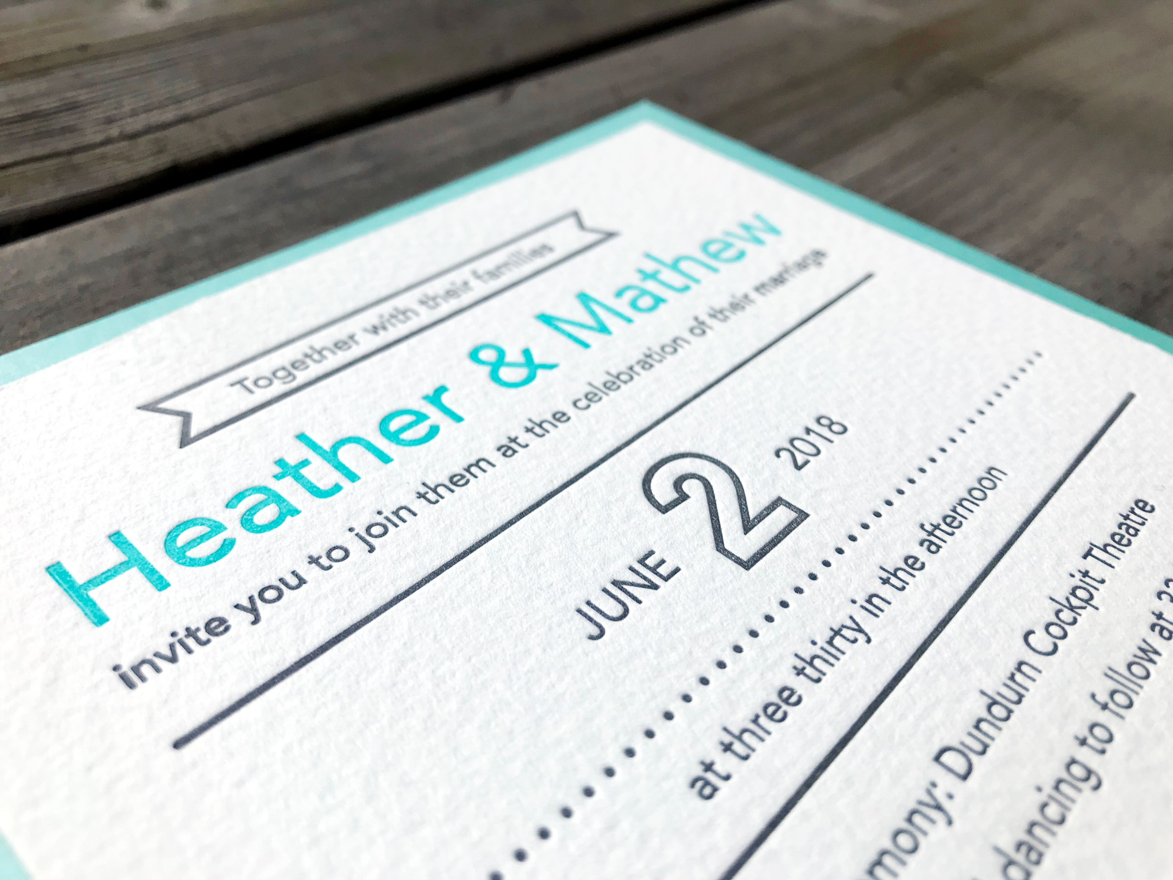 How to Make Affordable DIY Letterpress Wedding Invitations : 10 Steps ...