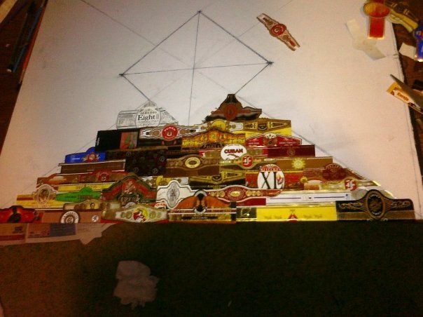 Cigar Label Table
