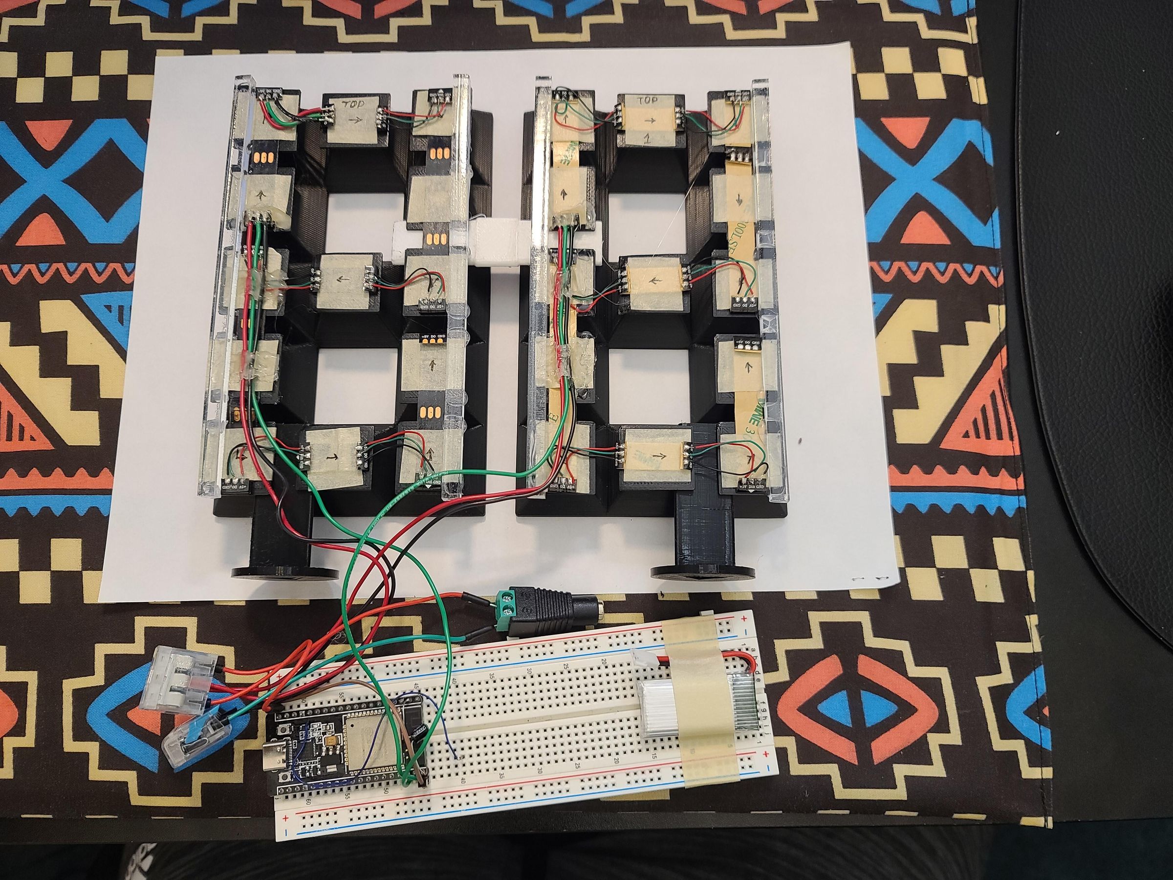 TimeSlice: a Dual 13-Segment Display Clock : 10 Steps (with Pictures ...