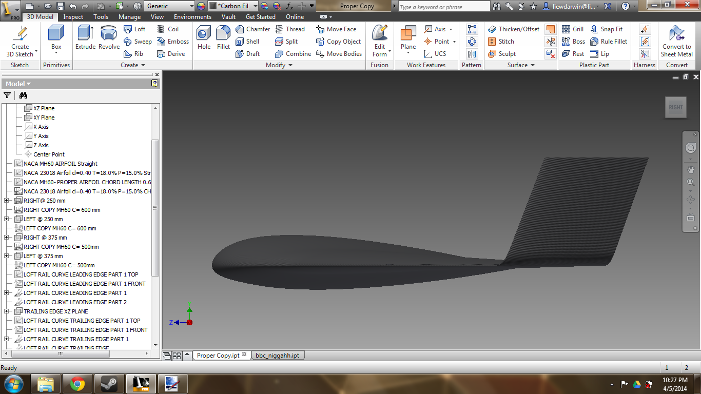Flying Wing Glider Project - Step-by-Step Guide in Autodesk Inventor ...