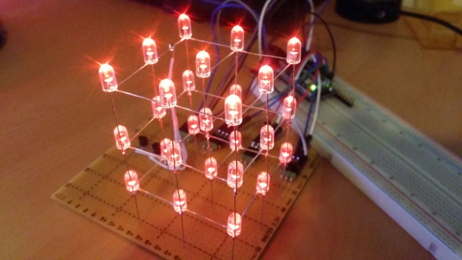 DIY | 3x3x3 LED Cube for Arduino Nano+ : 7 Steps (with Pictures ...
