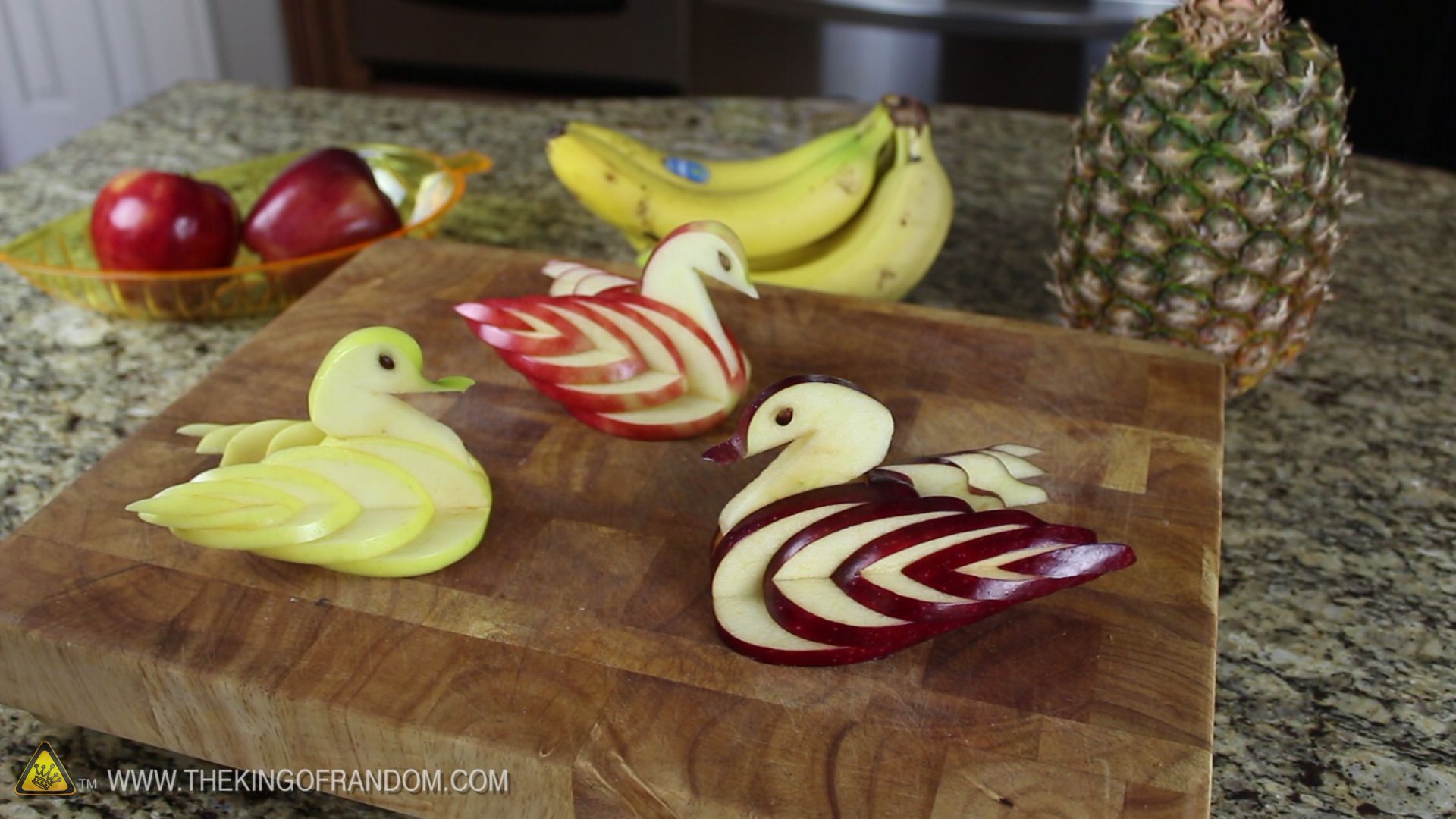 Make an Edible Apple Swan! : 8 Steps (with Pictures) - Instructables