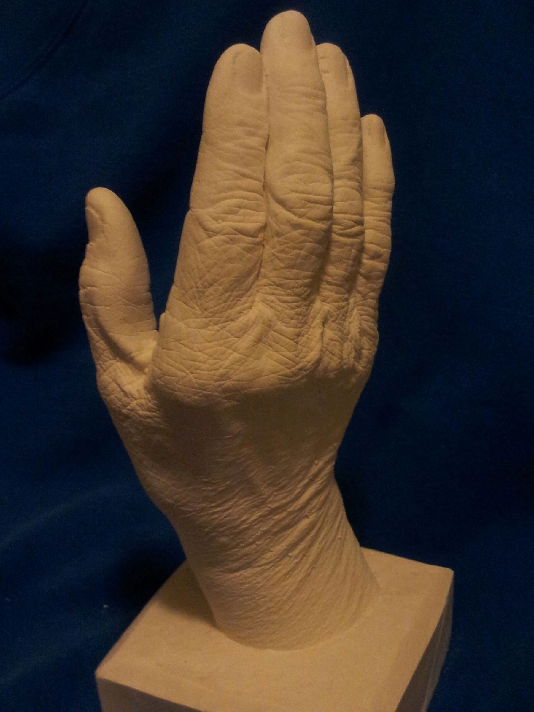 Plaster Alginate Casts of My Hand DIY : 5 Steps (with Pictures ...