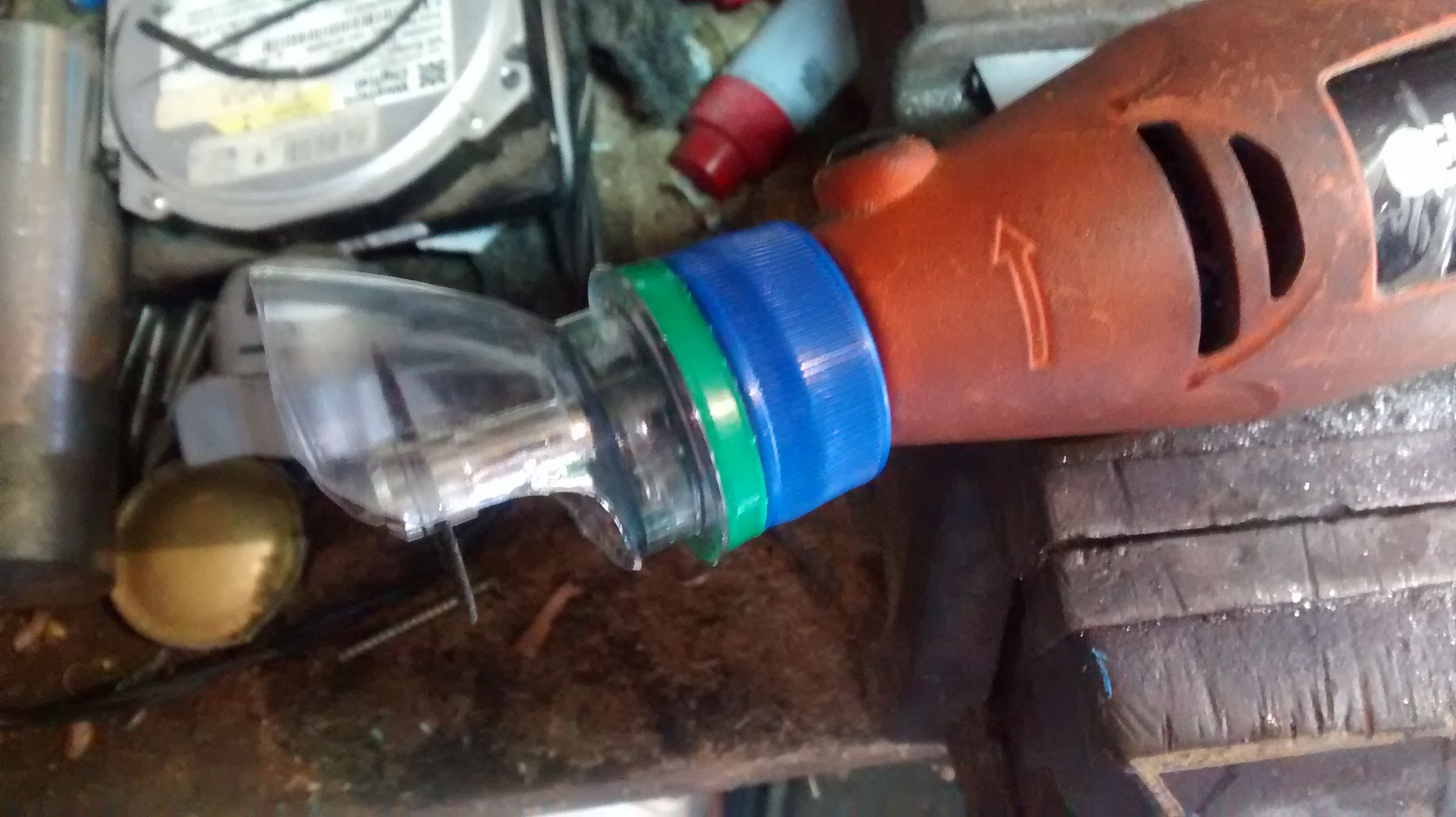 Improvised Safety Guard for Rotary Tool (with Pictures) - Instructables