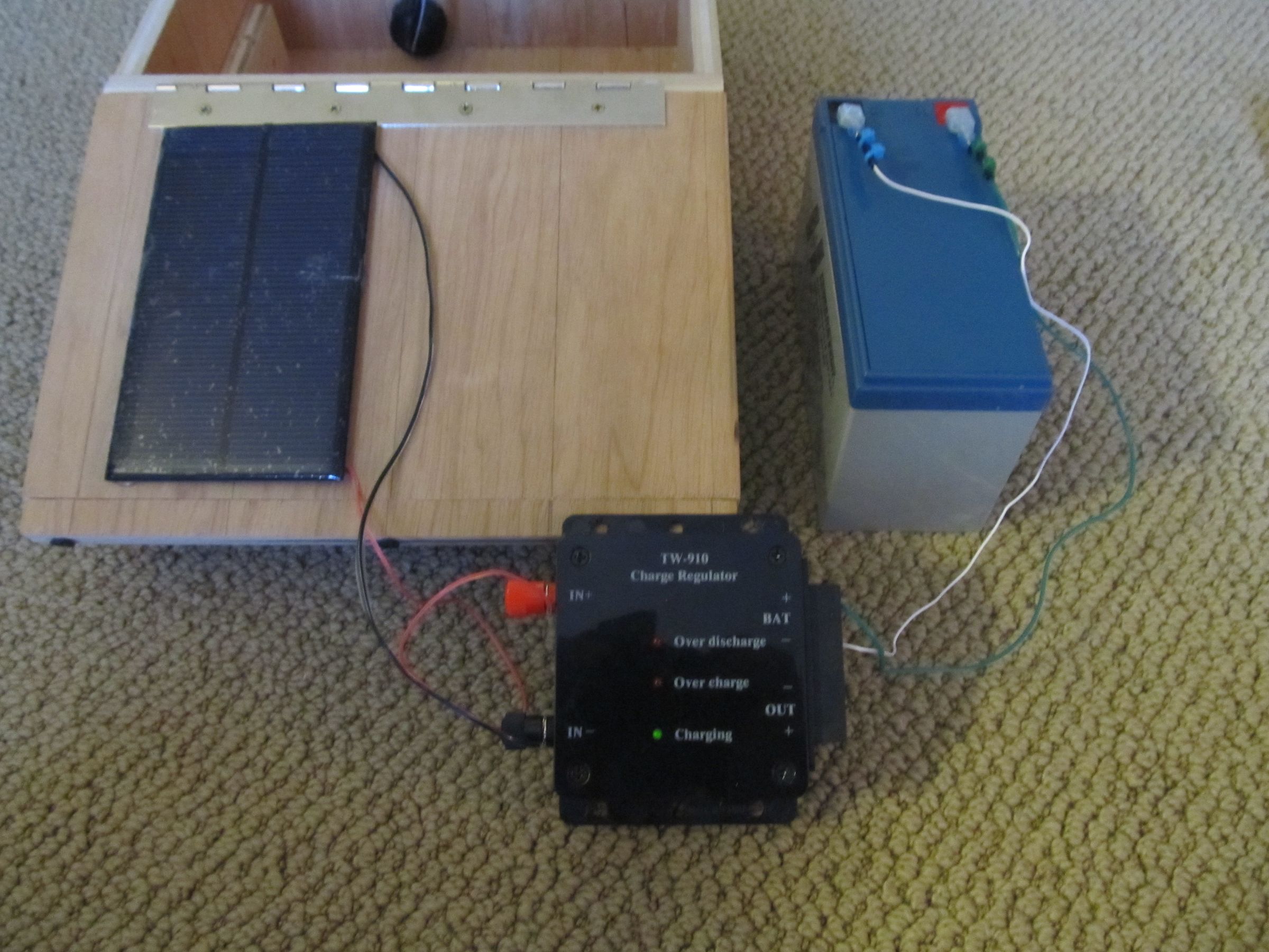 Homemade 12v Solar Station : 5 Steps - Instructables