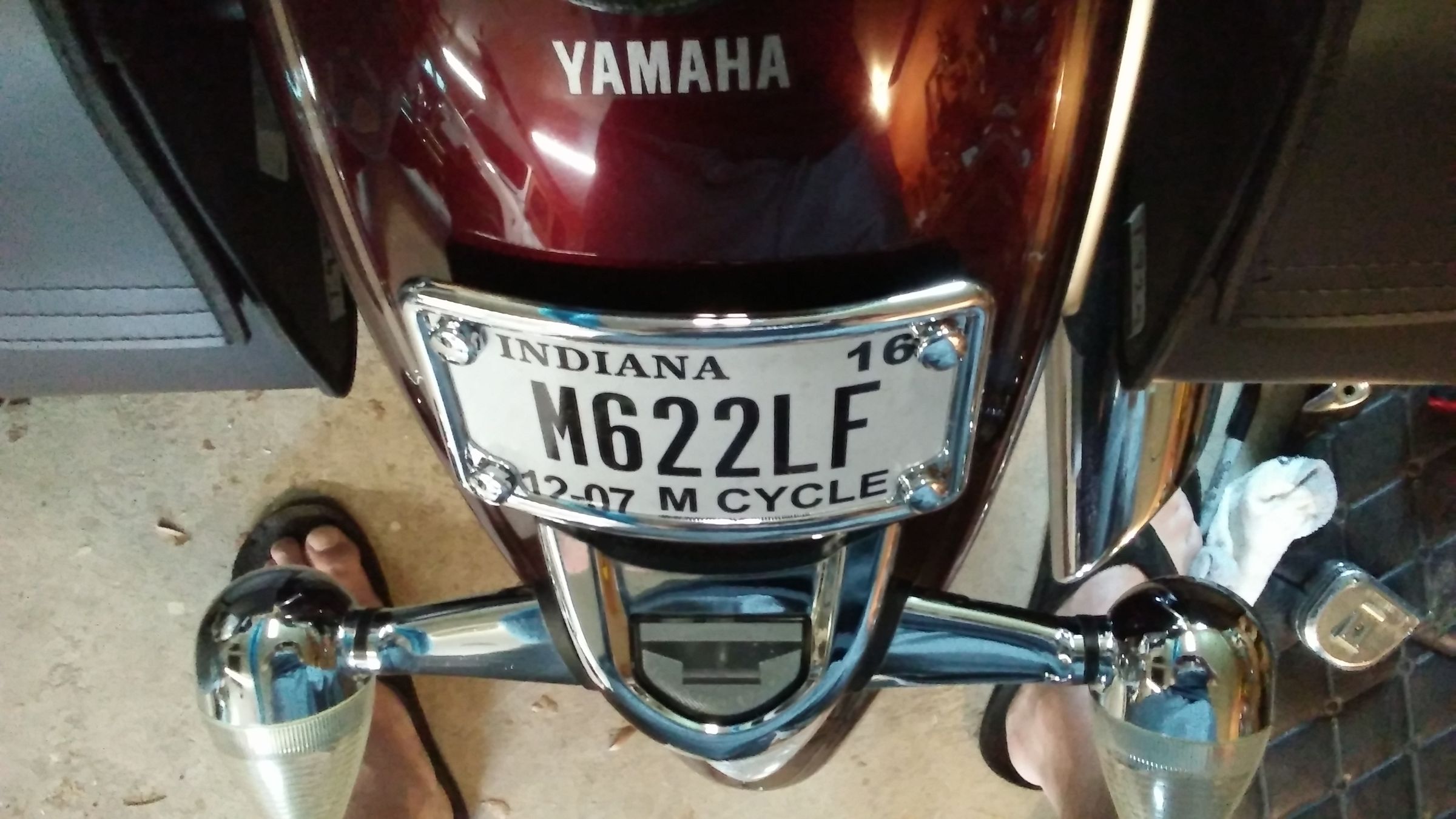 Motorcycle Curved License Plate Frame : 8 Steps (with Pictures ...