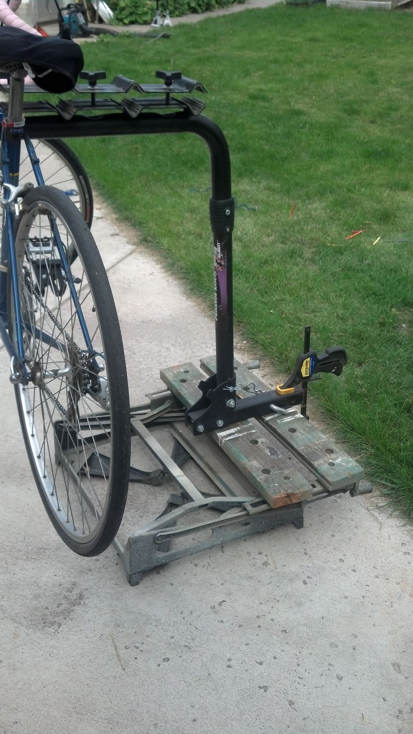 Quck and Easy Bicycle Repair Stand (with Pictures) - Instructables