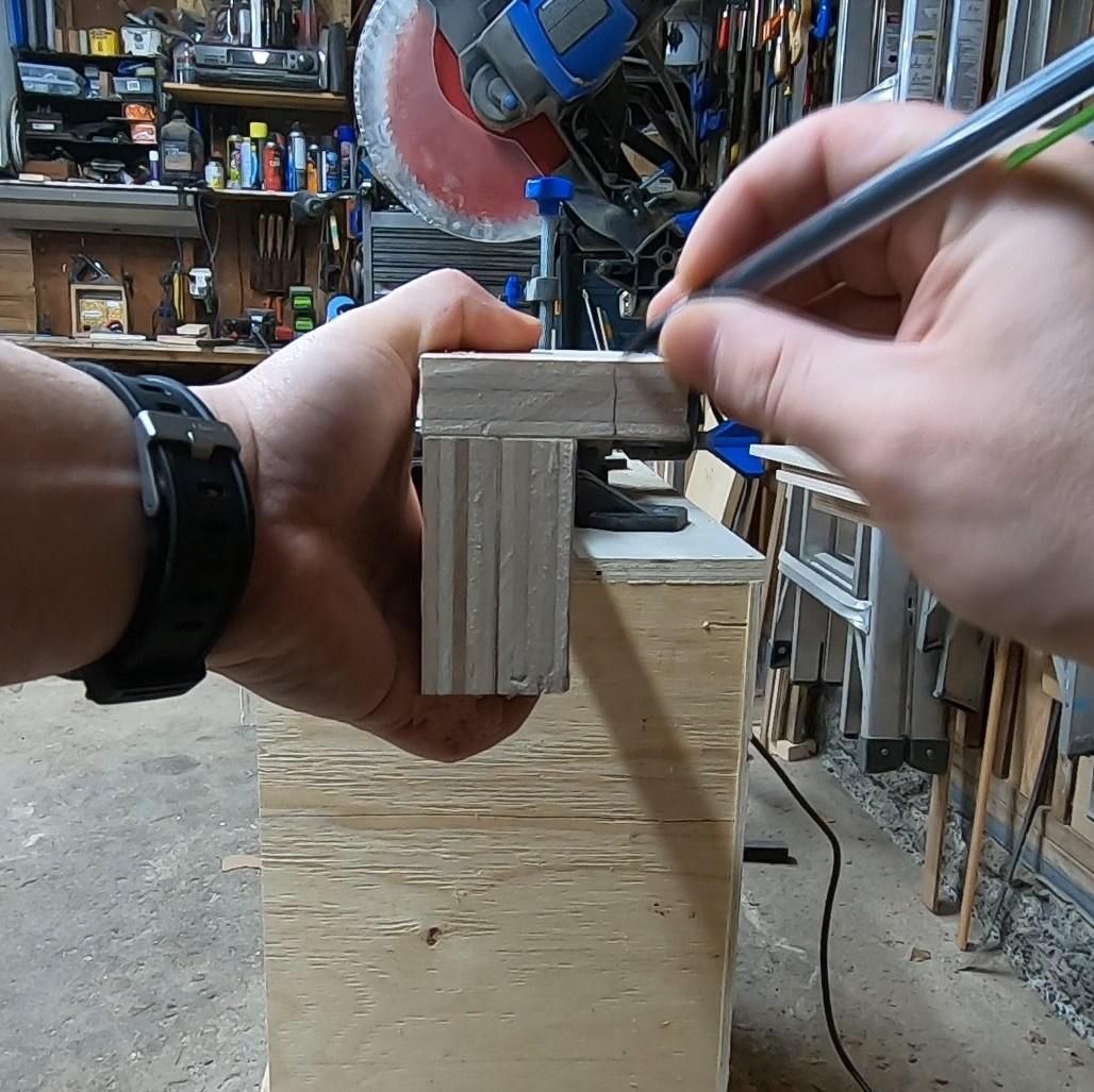Simple Stop Block System for Miter Saws : 6 Steps (with Pictures ...