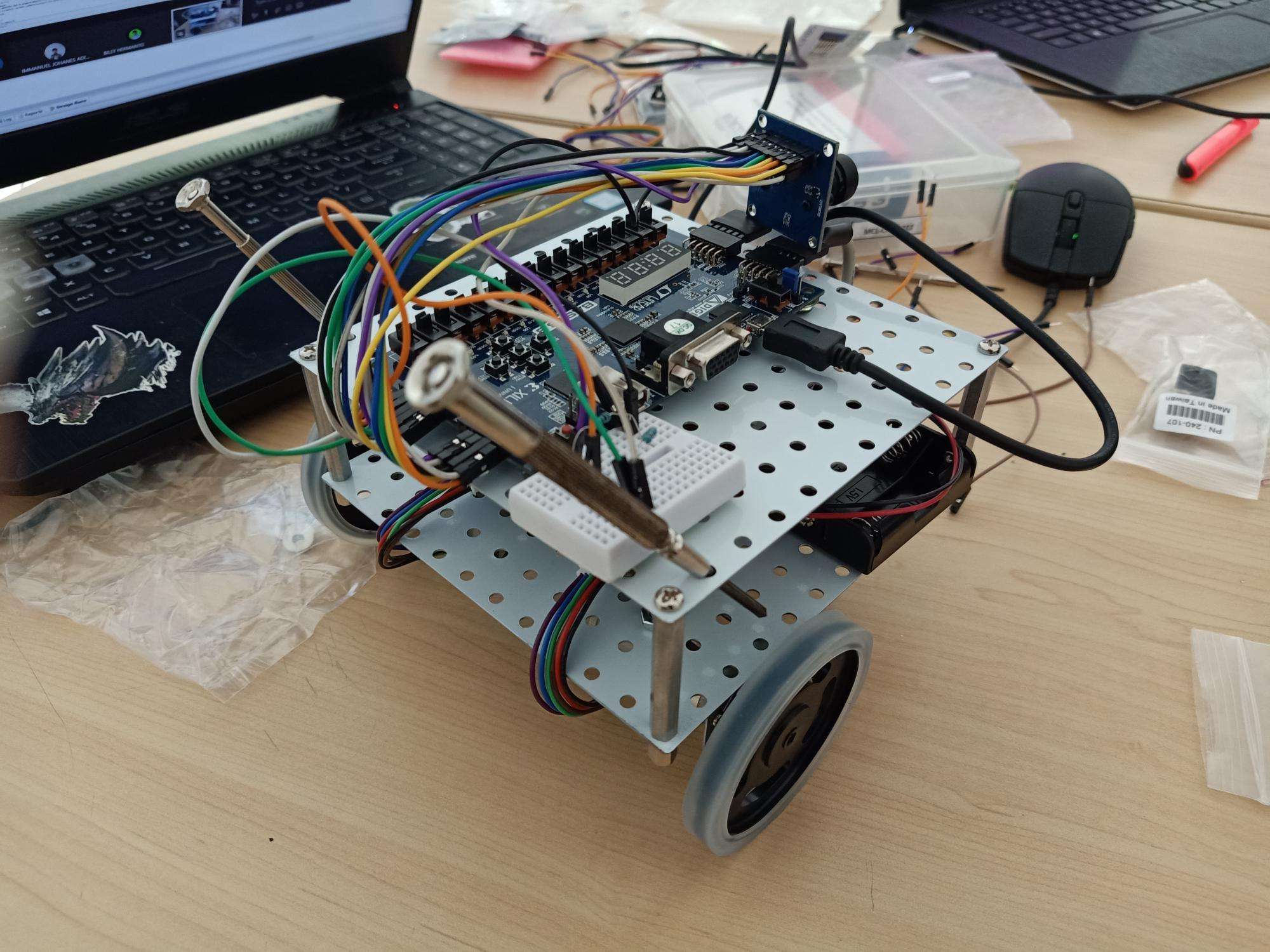 Light Seeking Mobile Robot - BASYS 3 (VHDL) : 7 Steps - Instructables
