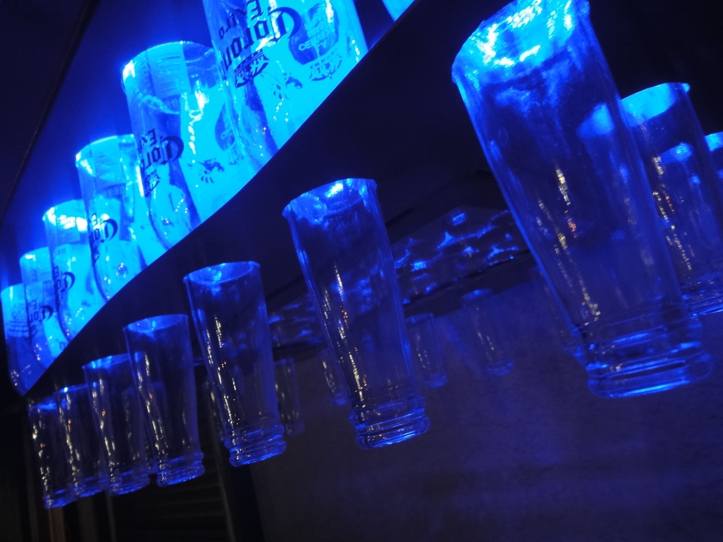 Aluminum Copper Colored Beer Bottle LED Light Chandelier (With Cap ...