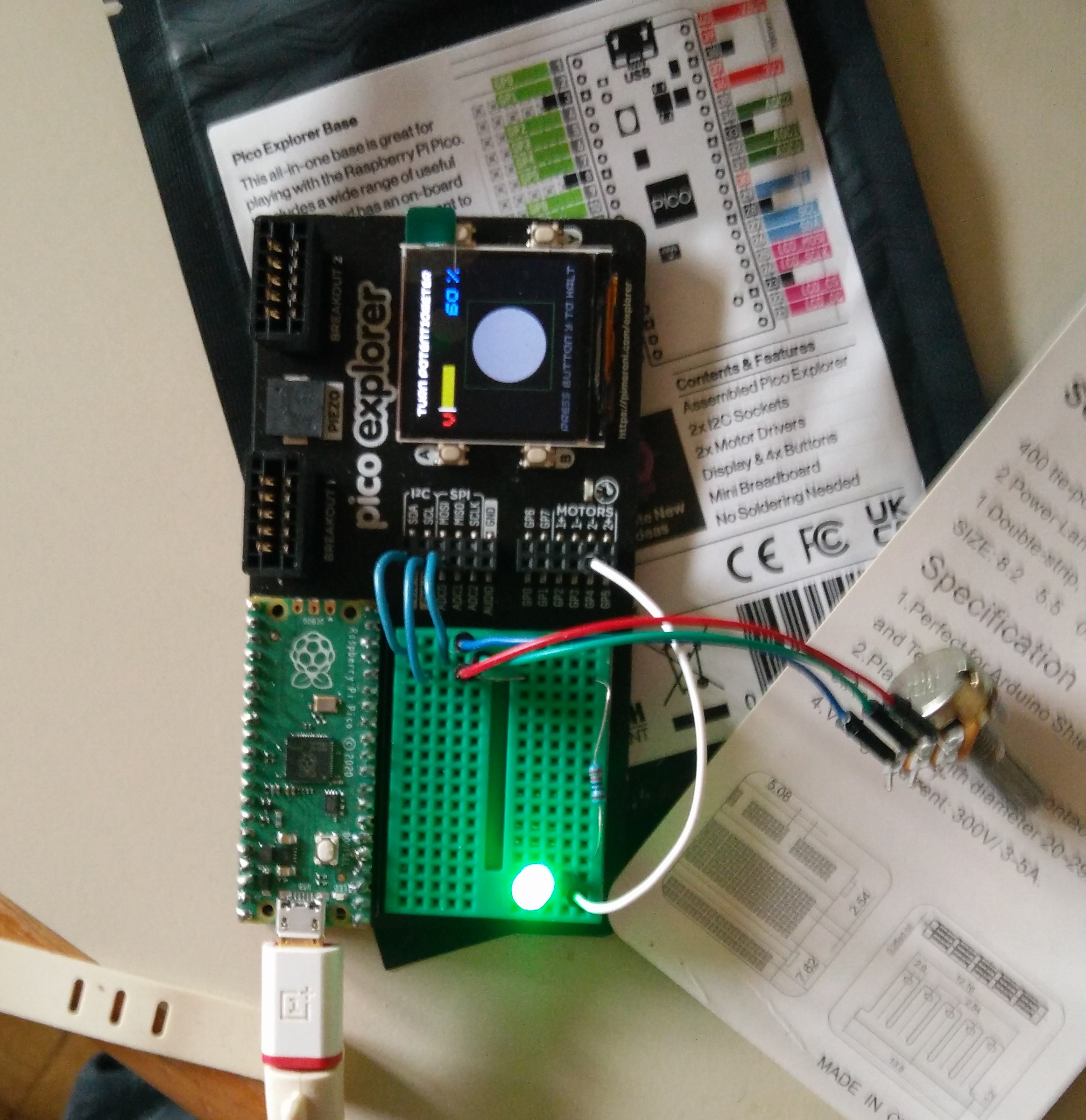 Raspberry Pi Pico & Pico Explorer Workout : 15 Steps - Instructables