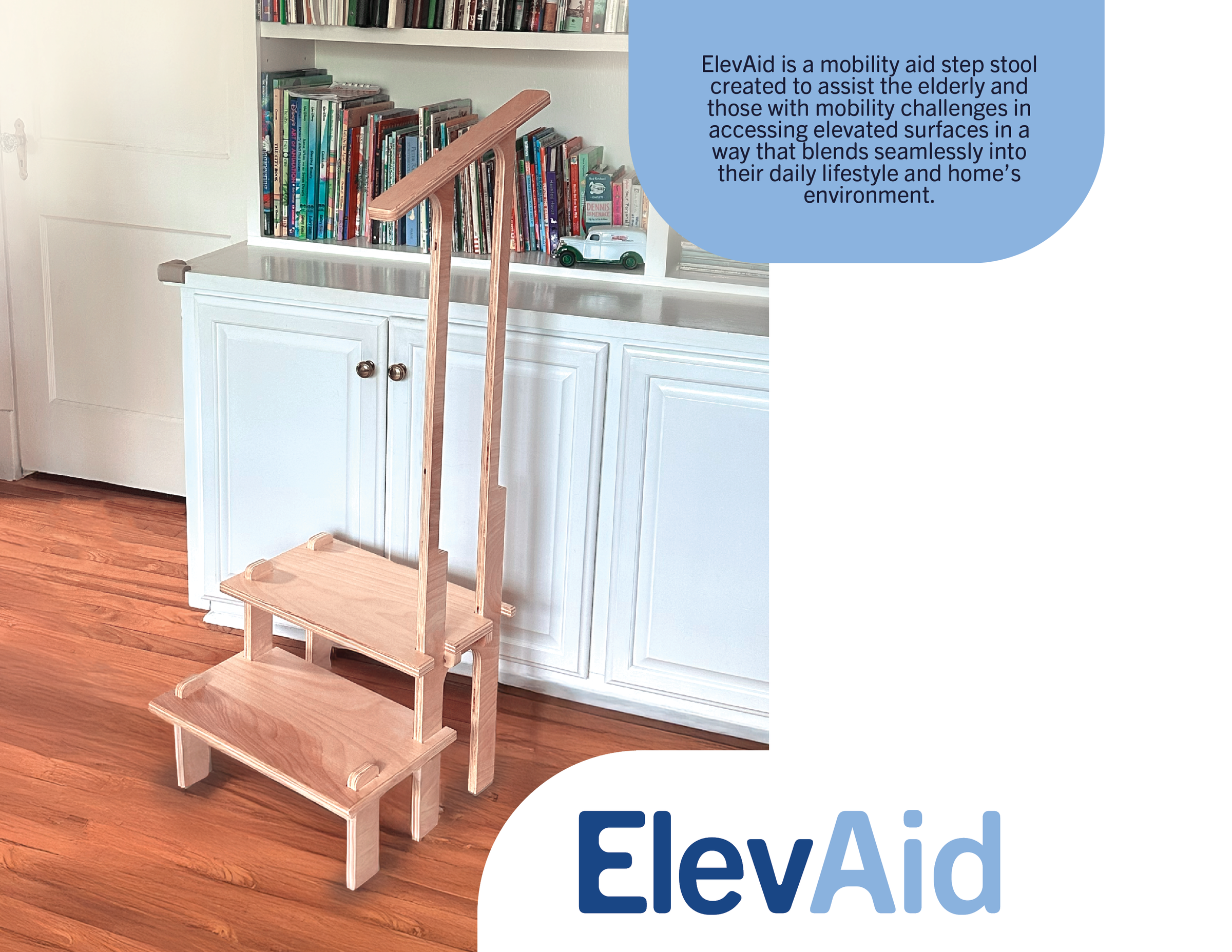 ElevAid: the Mobility Aid Step Stool : 7 Steps (with Pictures) - Instructables