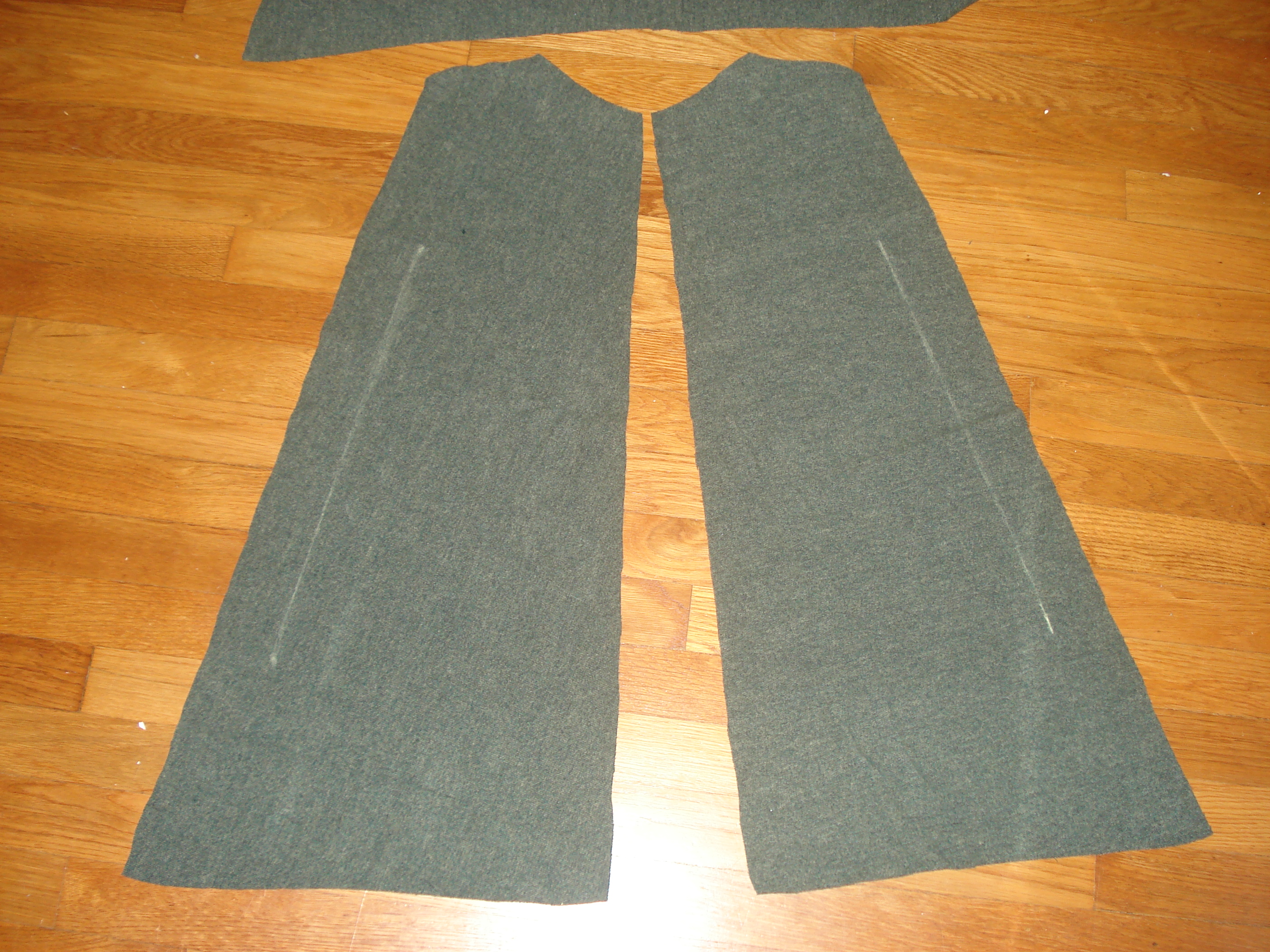 Reversible Cape Coat With Arm Holes : 8 Steps (with Pictures ...