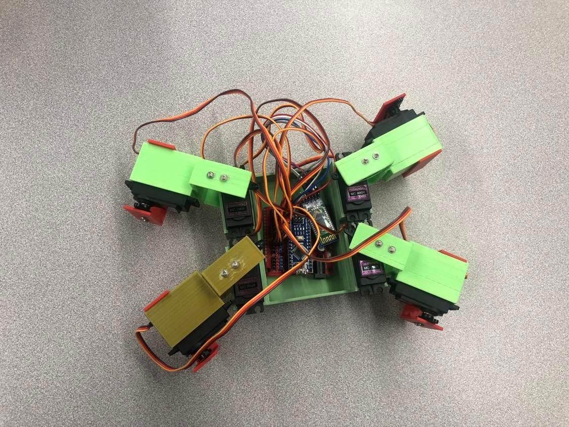 Arduino Nano Quadruped Robot : 7 Steps (with Pictures) - Instructables