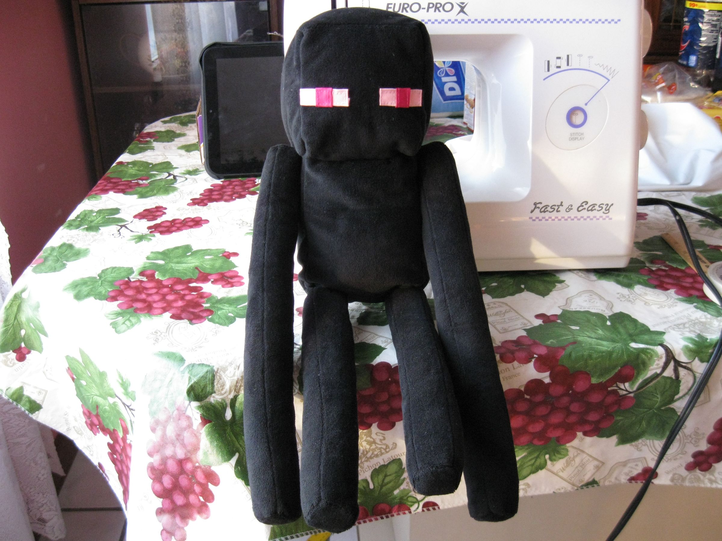 Make an Enderman Plushie From Minecraft : 11 Steps (with Pictures ...
