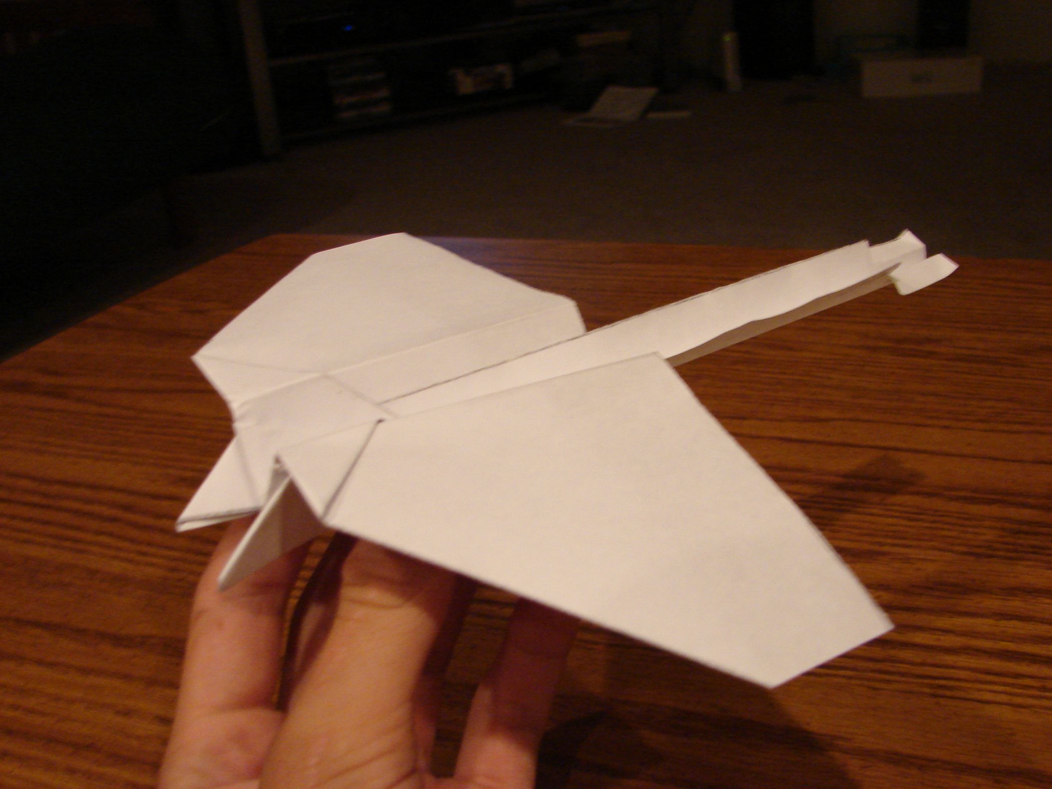 How to Build a Cool Stunt Paper Airplane : 17 Steps - Instructables