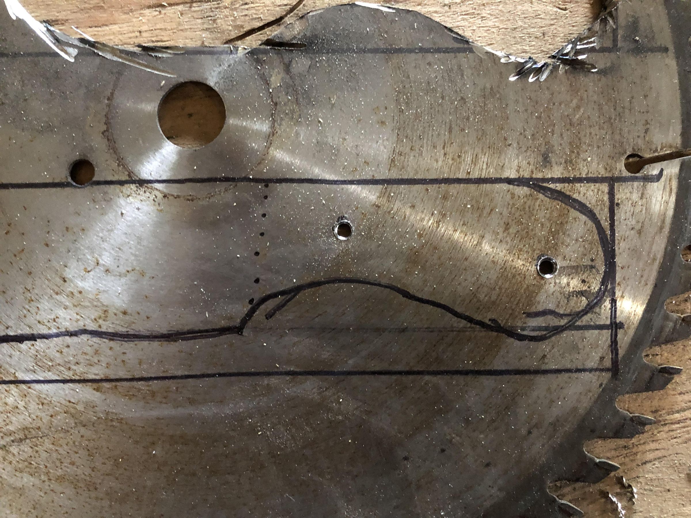 Diy Saw Blade Knife Concept : 7 Steps (with Pictures) - Instructables