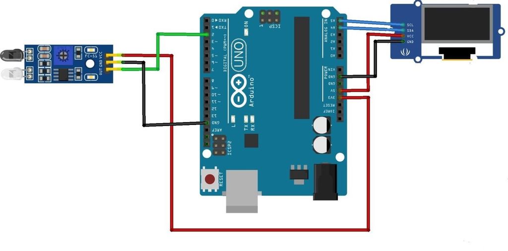 Build RPM Meter With Arduino and IR Sensor : 5 Steps - Instructables