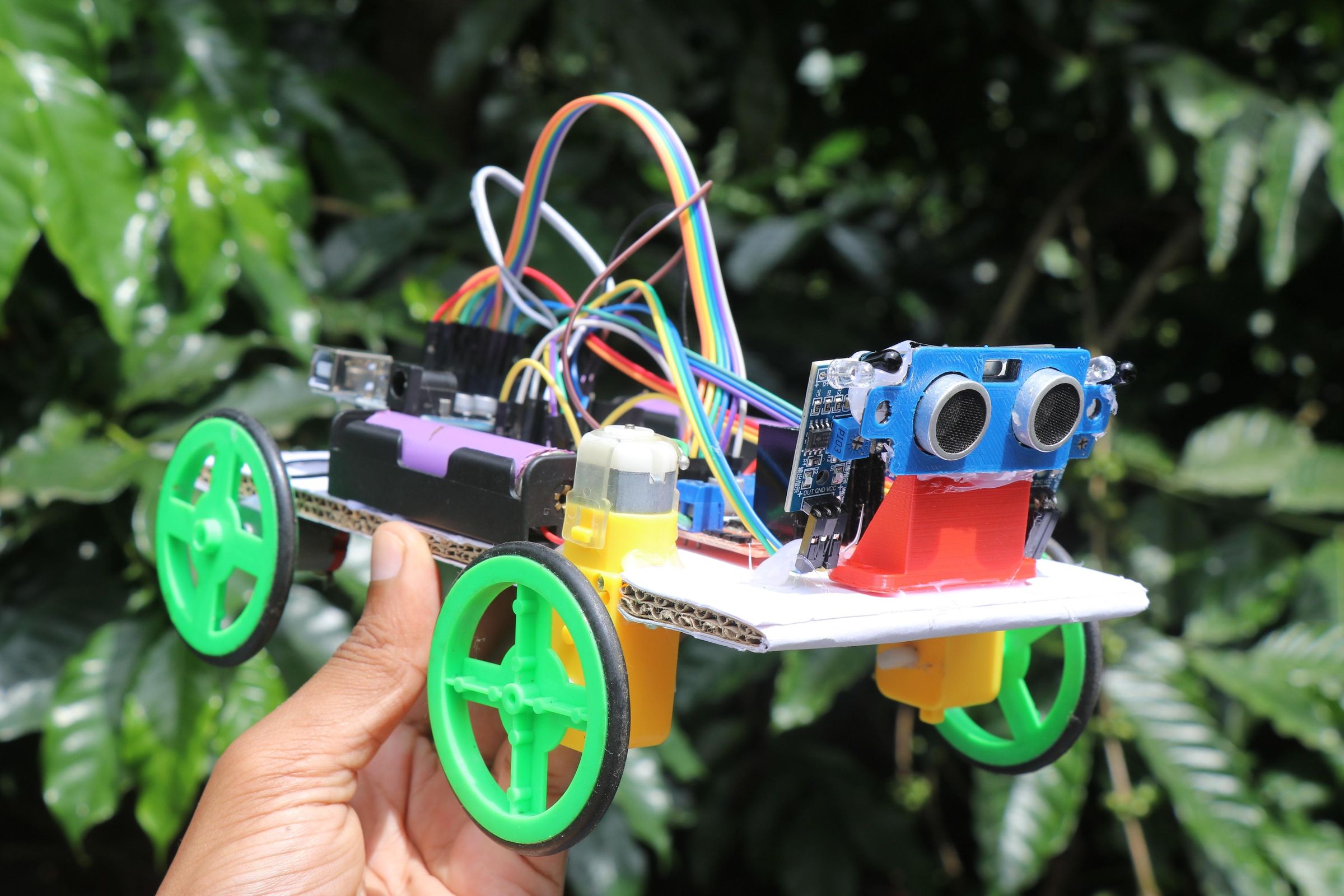 How to Make Human Following Robot at Home Using Arduino : 5 Steps (with ...