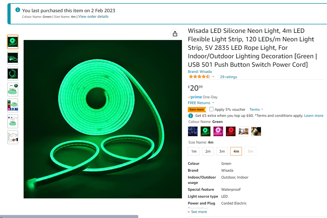 Neon Light : 4 Steps - Instructables
