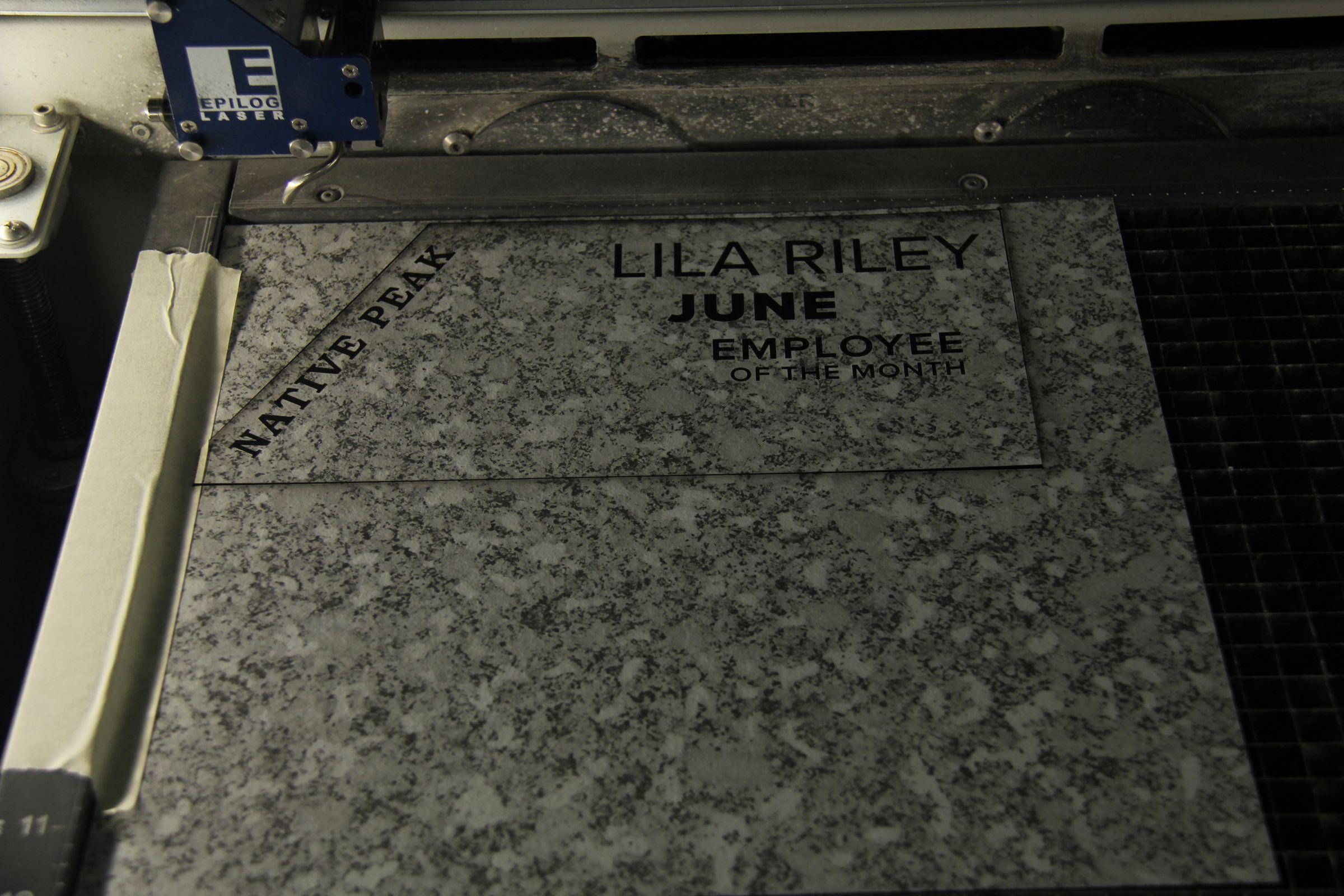 Laser Fabricating a Sign Using Rowmark's the Naturals : 10 Steps (with ...