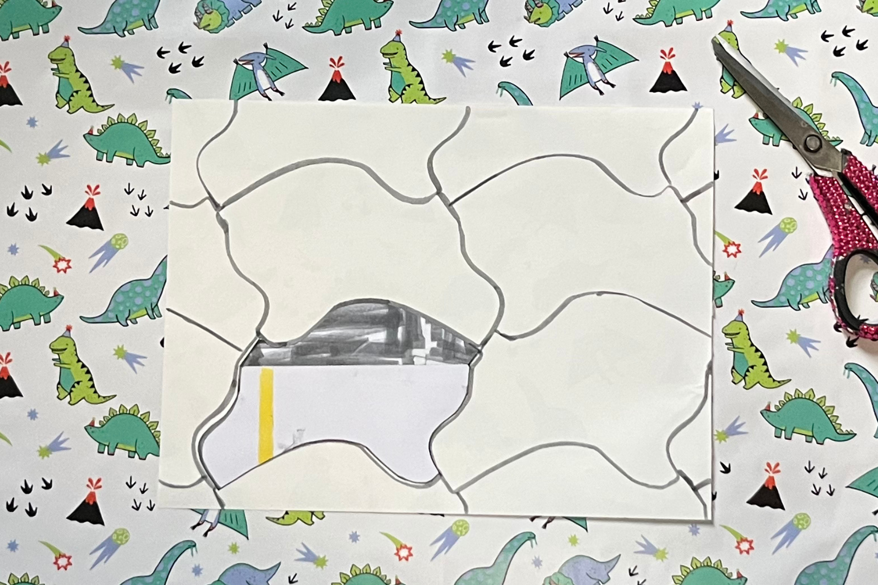 Notecard Tessellation Pattern Art : 11 Steps (with Pictures ...