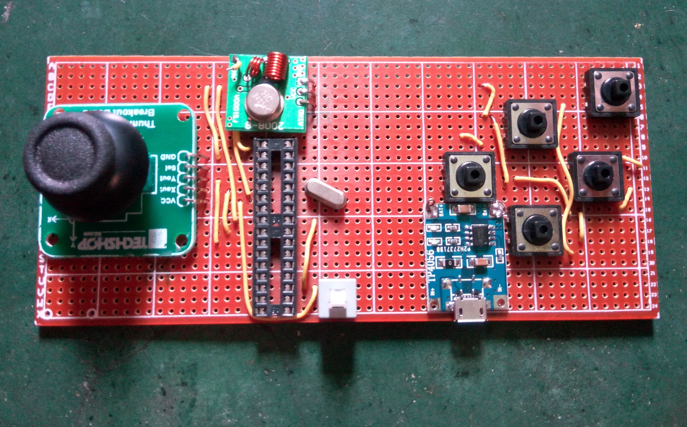 DIY Wireless Joystick (Wireless Gaming) : 11 Steps (with Pictures ...