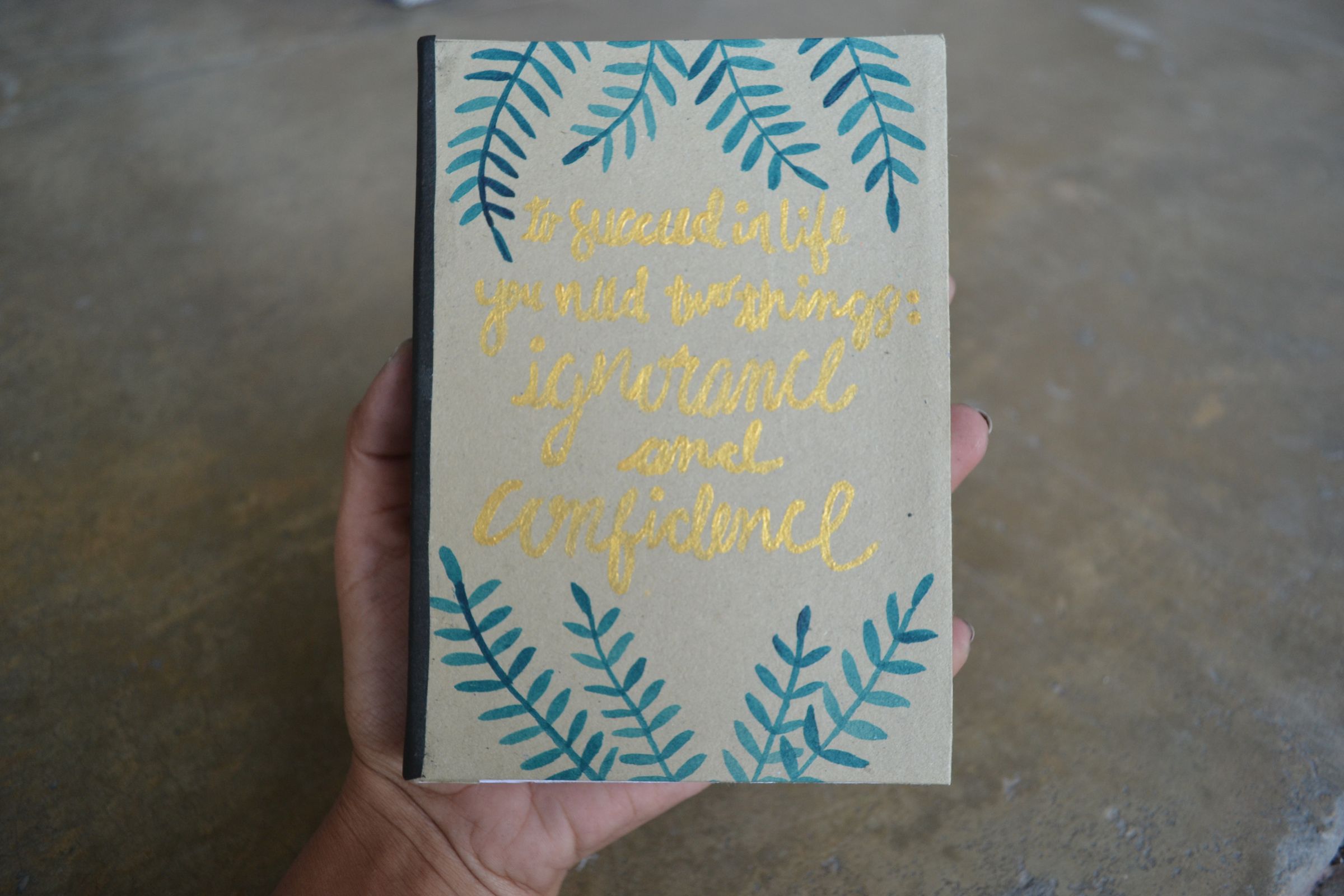 Handy Notebook From Scratch! : 10 Steps (with Pictures) - Instructables