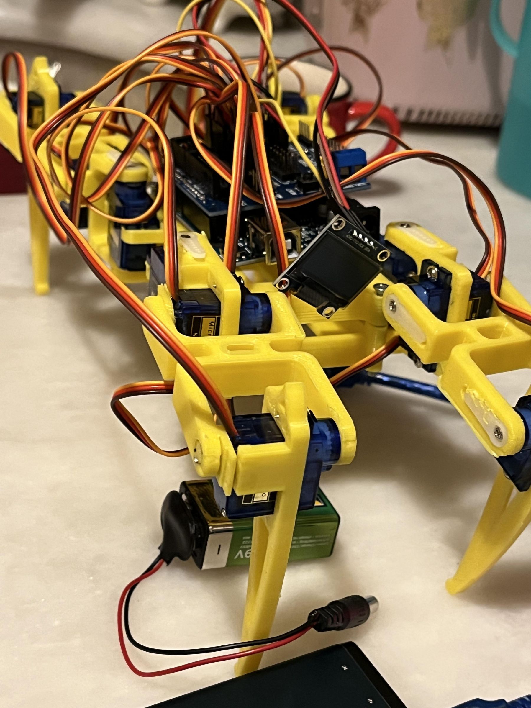 ARDUINO SPIDER ROBOT (QUADRUPED) : 7 Steps - Instructables