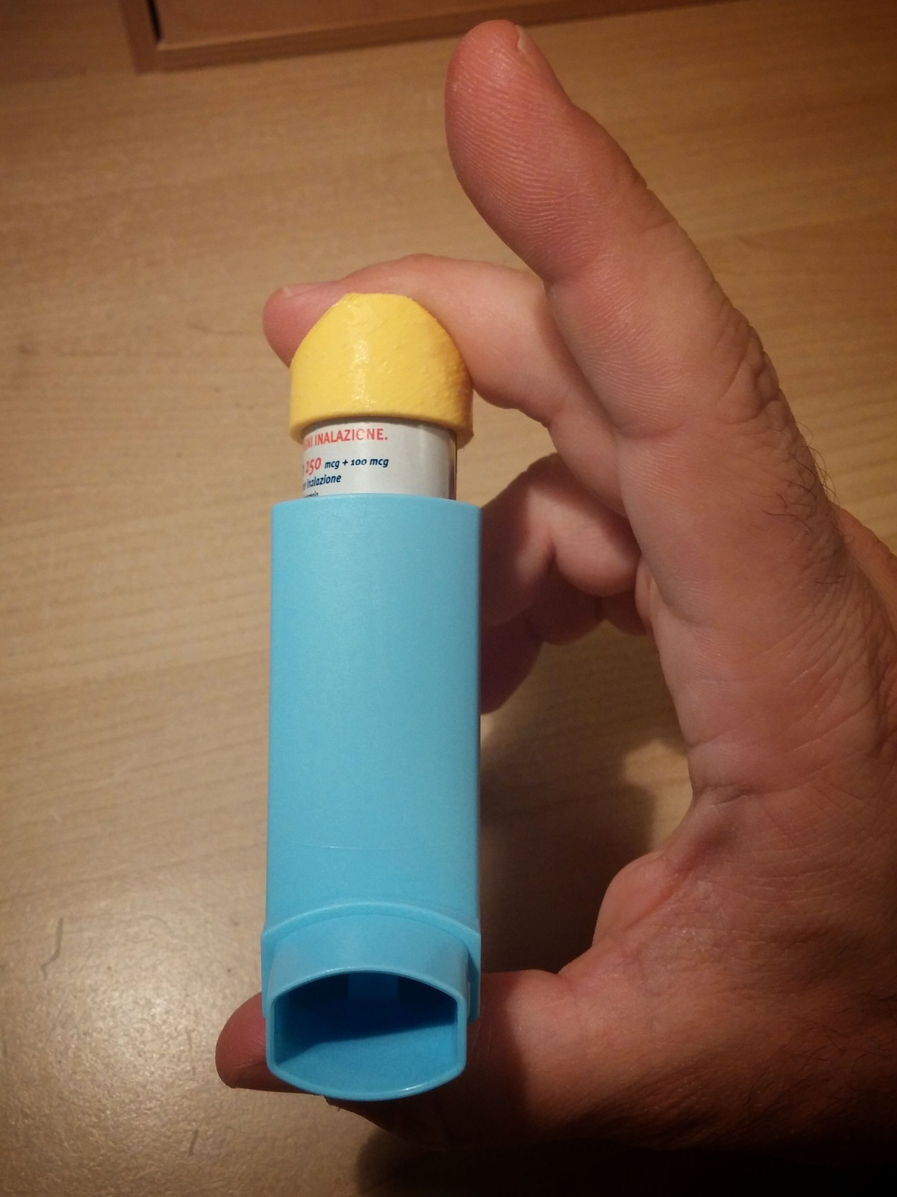 3D Printed Ergonomic & Friendly Asthma Inhaler - Instructables