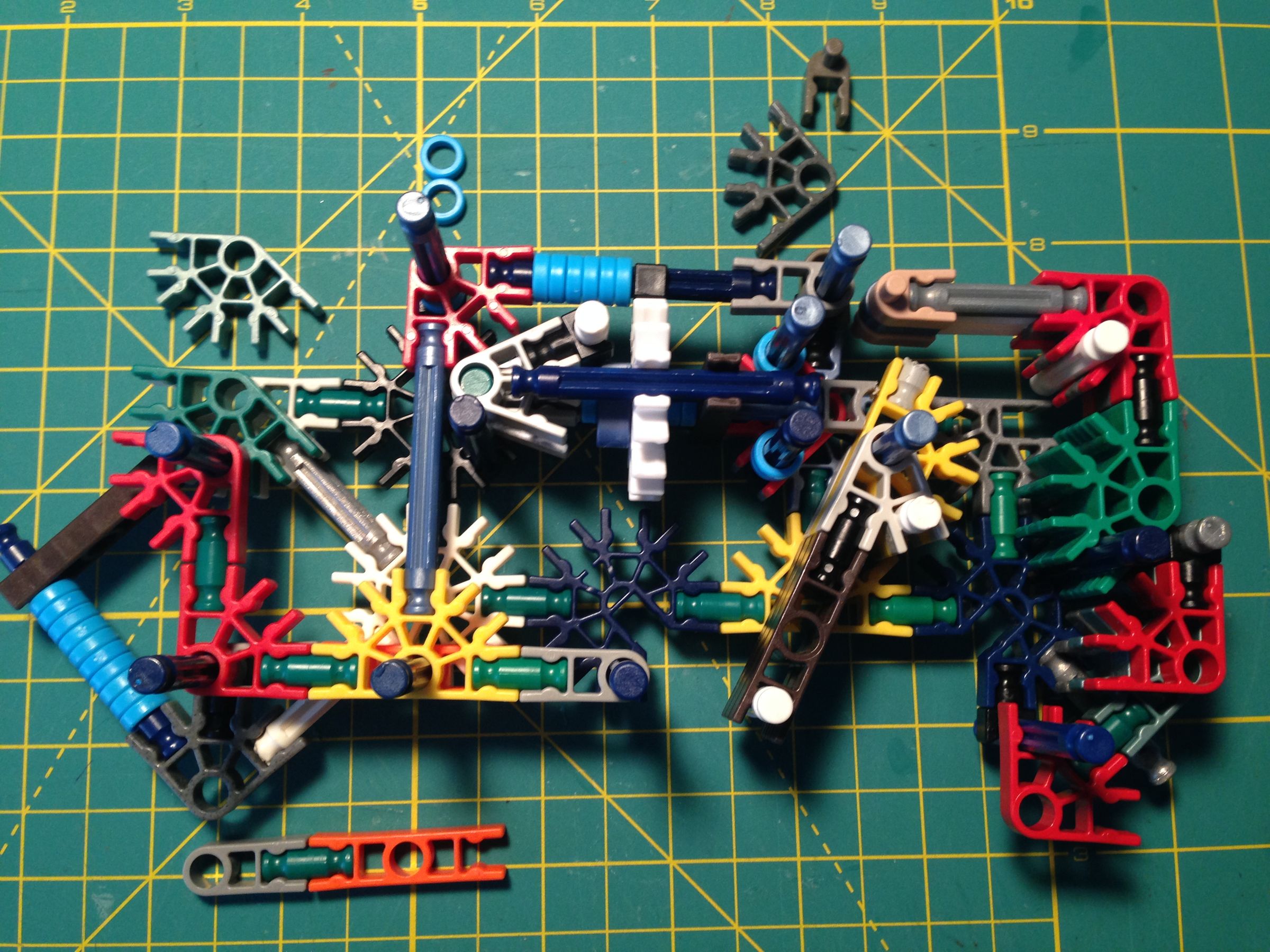 K'nex Whisper Pistol [Semi-auto, Unique Mech, 6 Shots] : 6 Steps ...