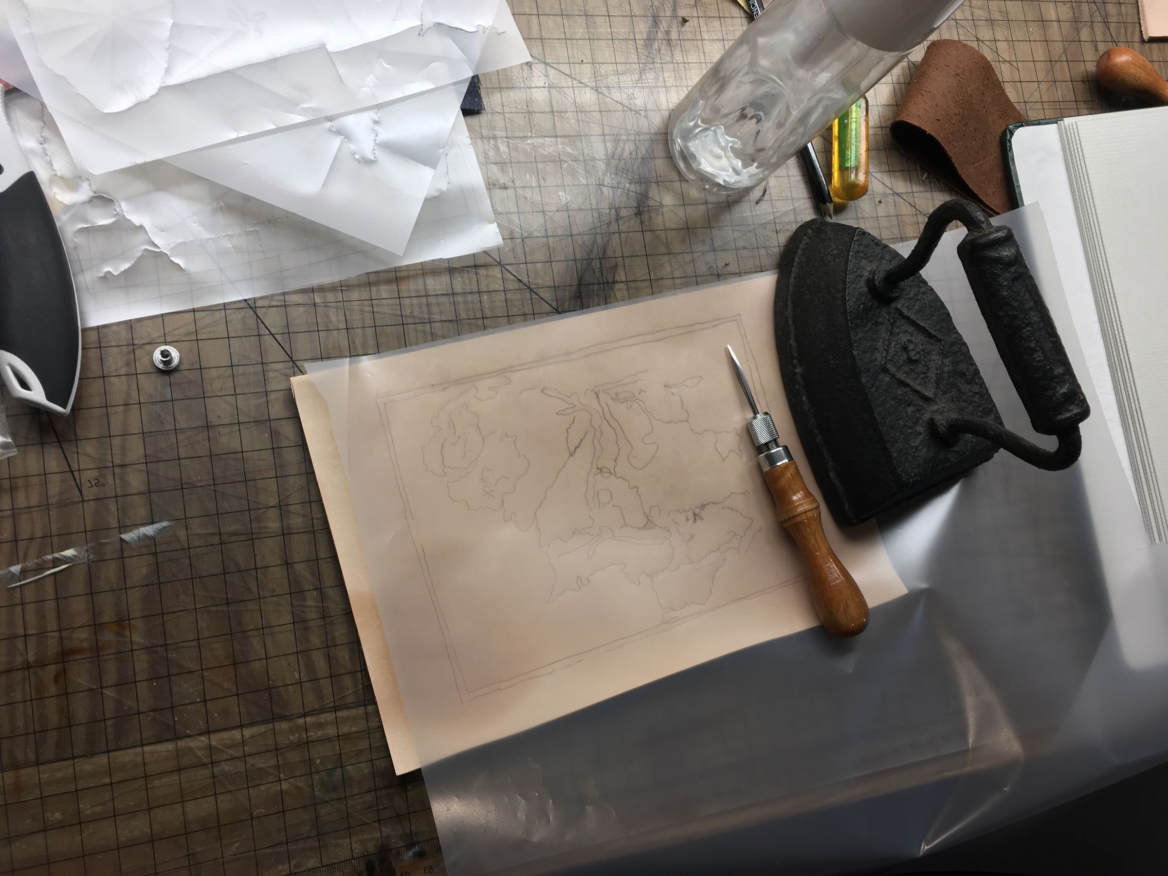 Leather Map Carving : 3 Steps (with Pictures) - Instructables