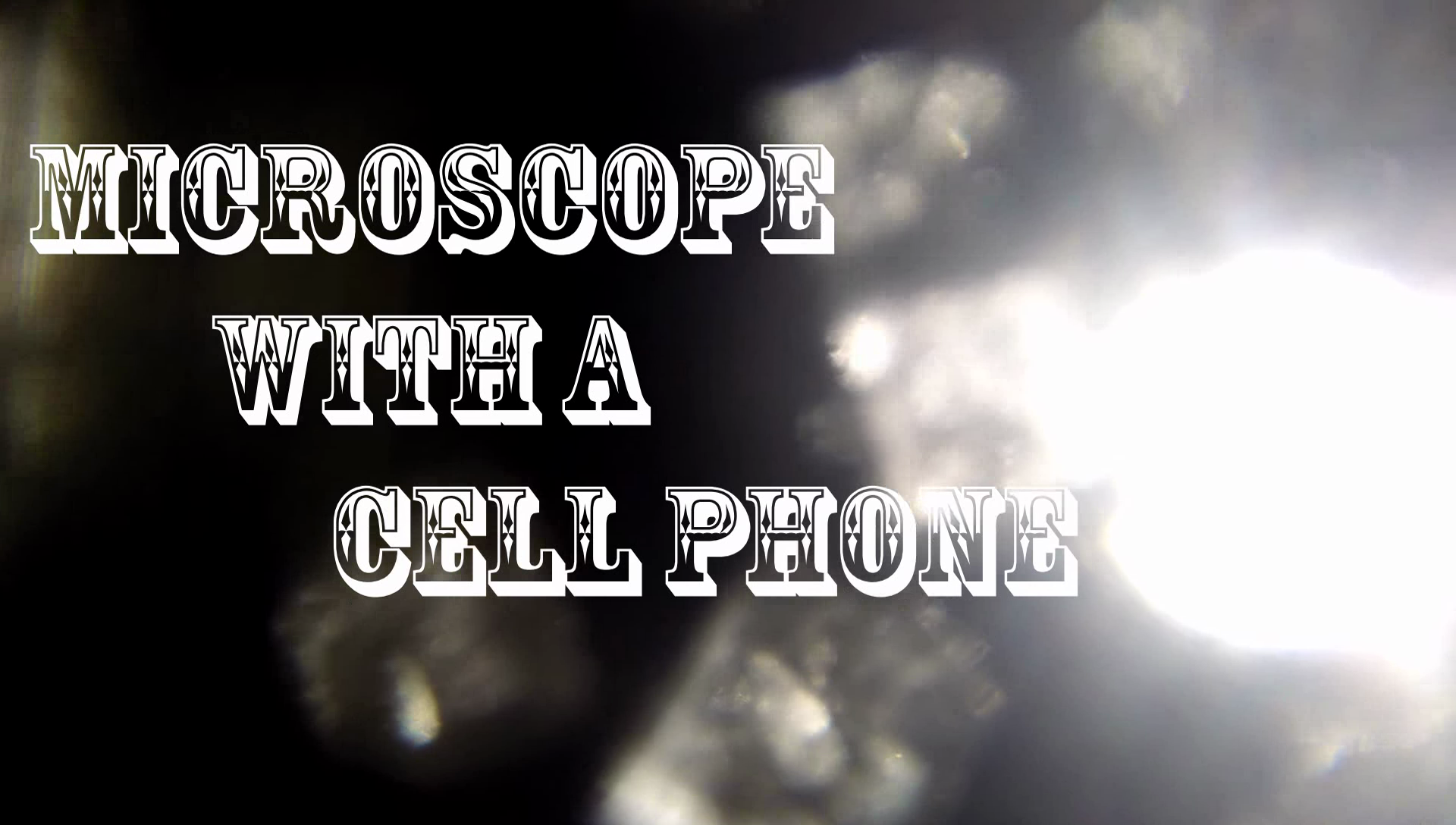 I Made a Microscope With My Cell Phone! : 5 Steps - Instructables