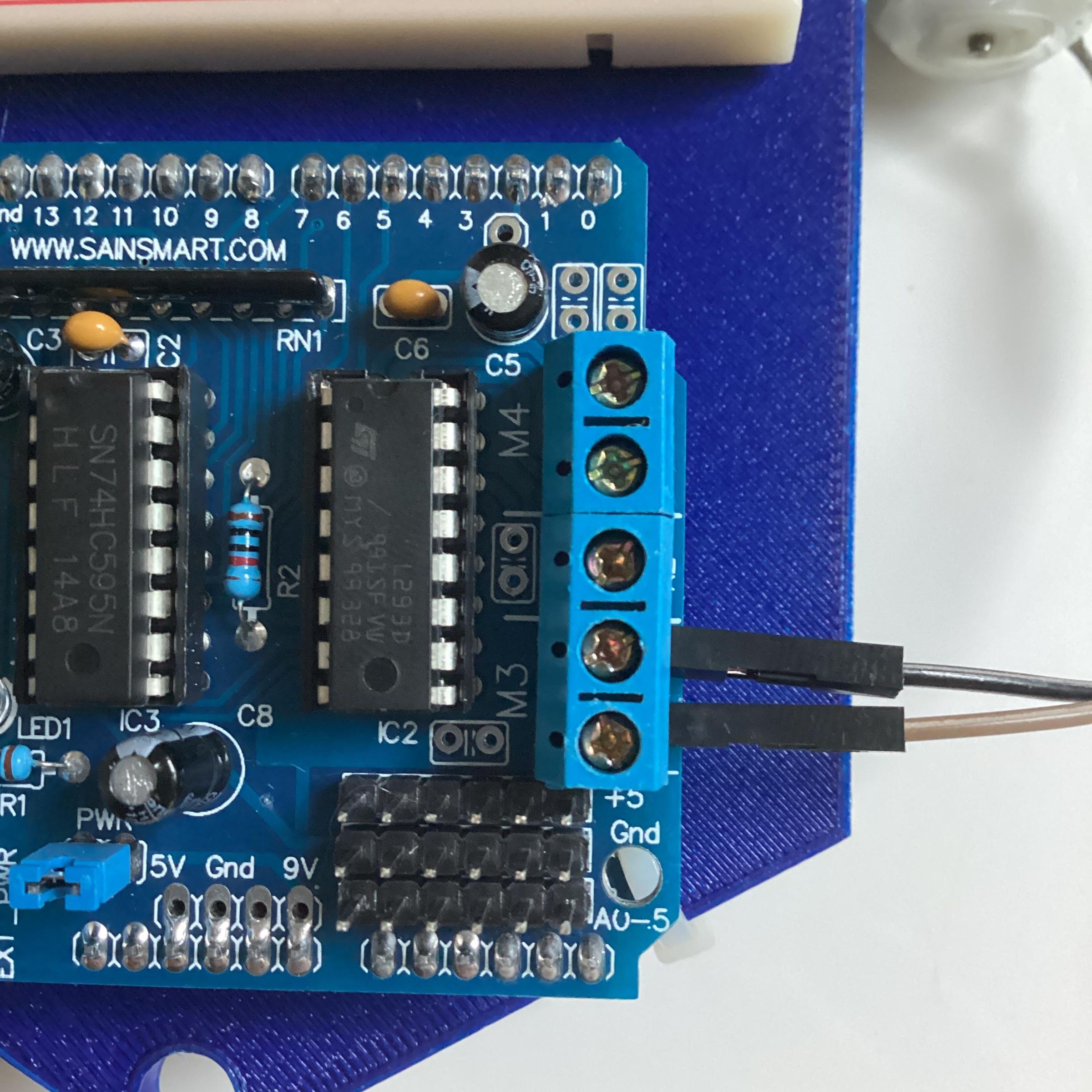 Arduino Ground Rover With Adafruit Motor Shield V1 and Servo Sonar ...
